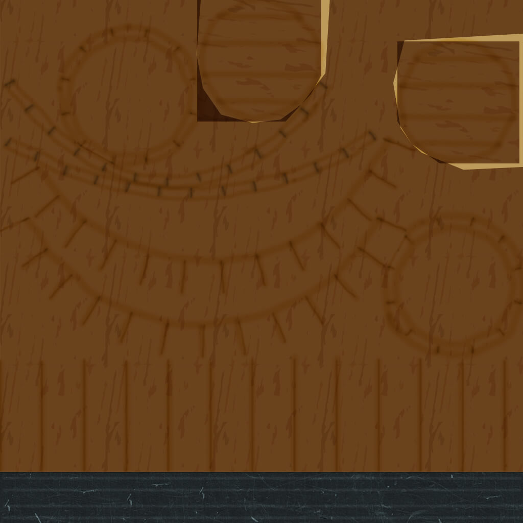 Low Poly Wood Set - 3D Model by malibusan