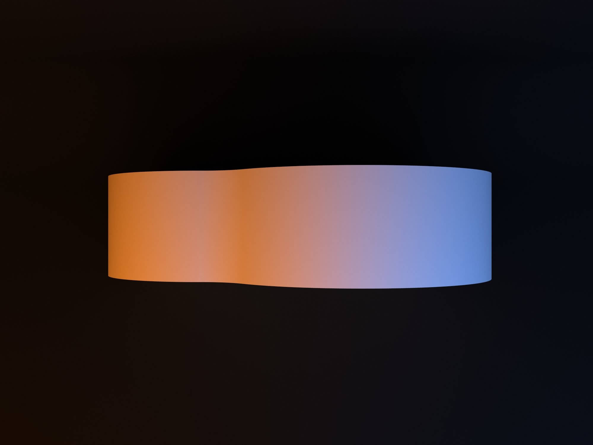 Rainbow Parametric Cloud Modern Bus Stop Concept 2 - 3D Model by malibusan