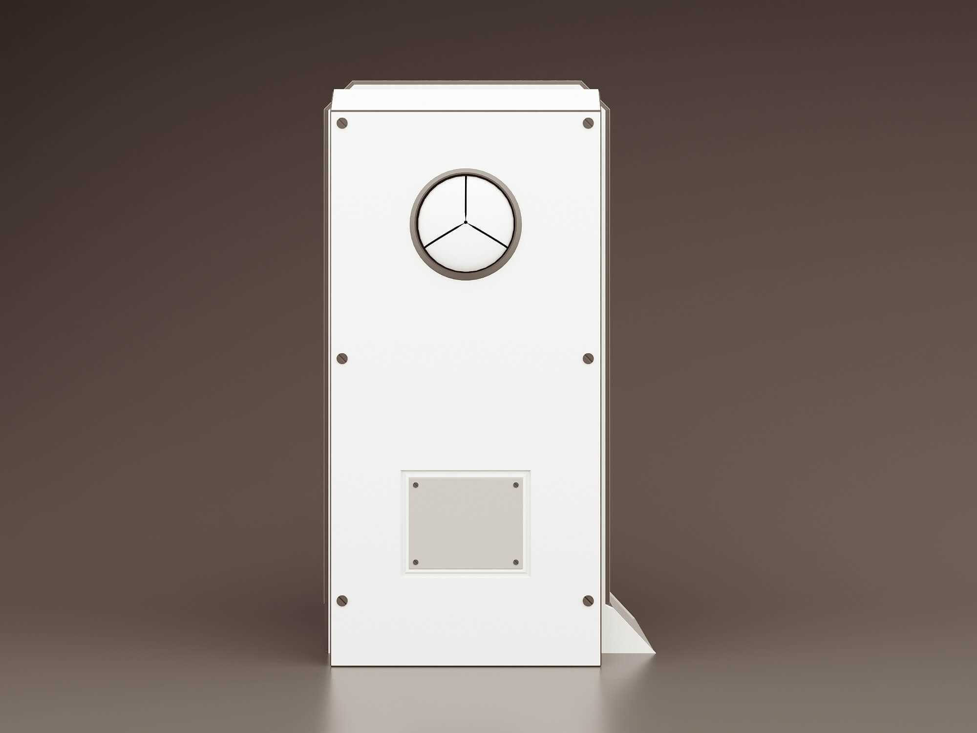 Sci-Fi Retro Control Panel Project 2 3D Model by malibusan