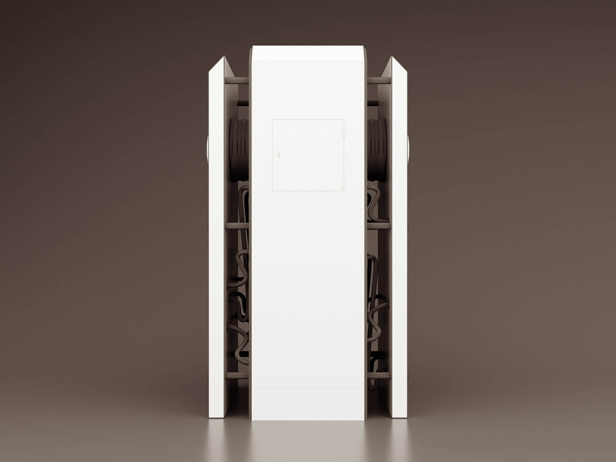 Sci-Fi Retro Control Panel Project 2 3D Model by malibusan