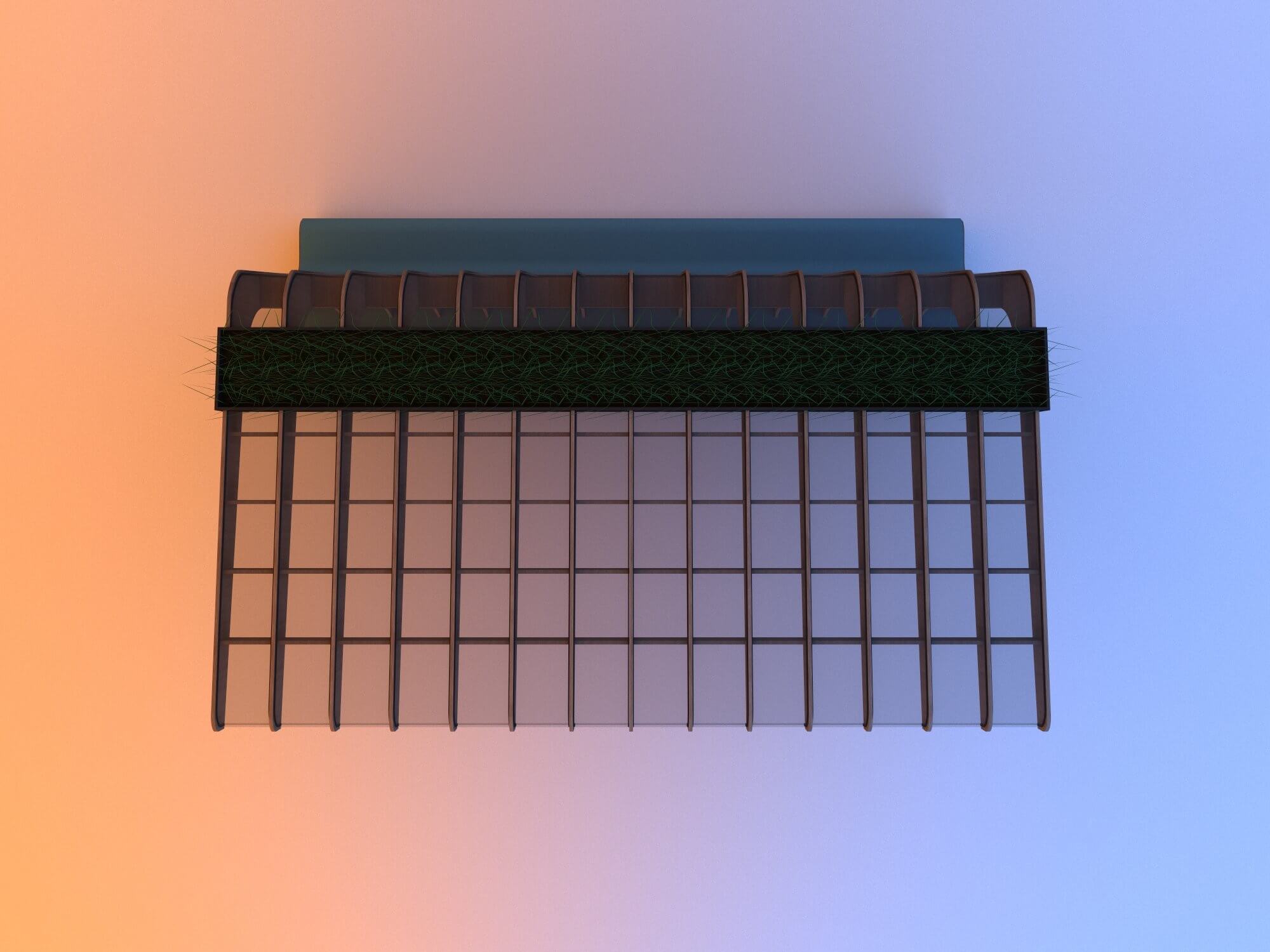 Urban Parametric Design of Modular Bus Stop - 3D Model by malibusan