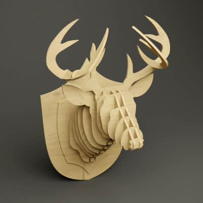 3D Models | Decor | Deer | RenderHub