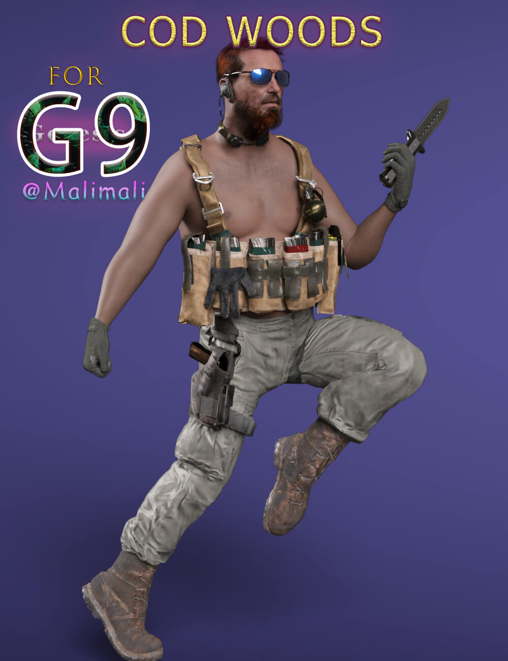 COD Woods for G9 - Daz Content by malimali