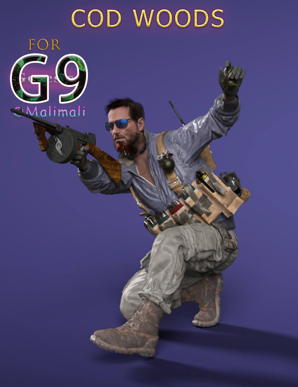 COD Woods for G9 - Daz Content by malimali