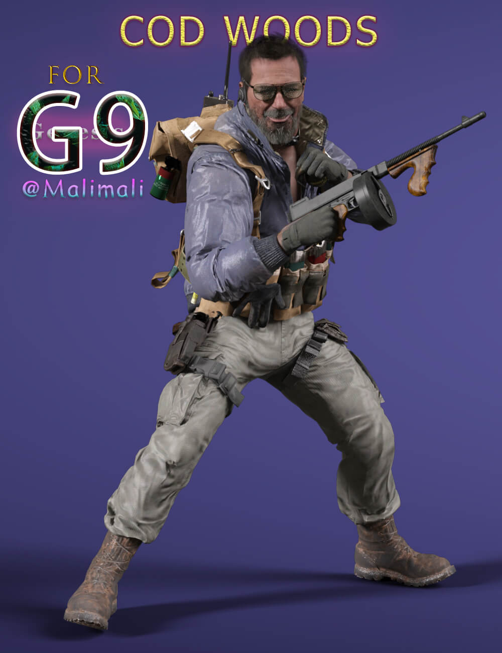 COD Woods for G9 - Daz Content by malimali