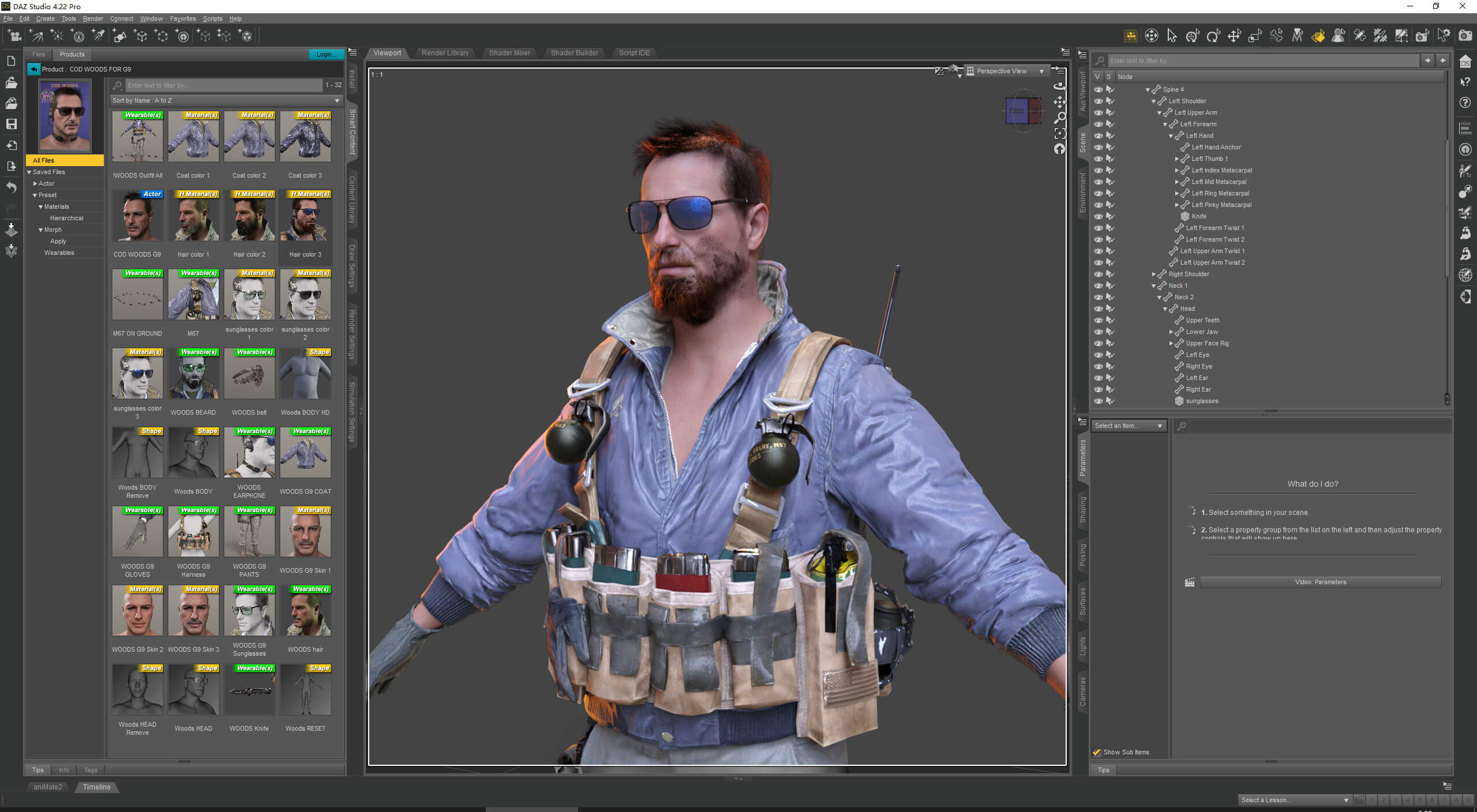 COD Woods for G9 - Daz Content by malimali