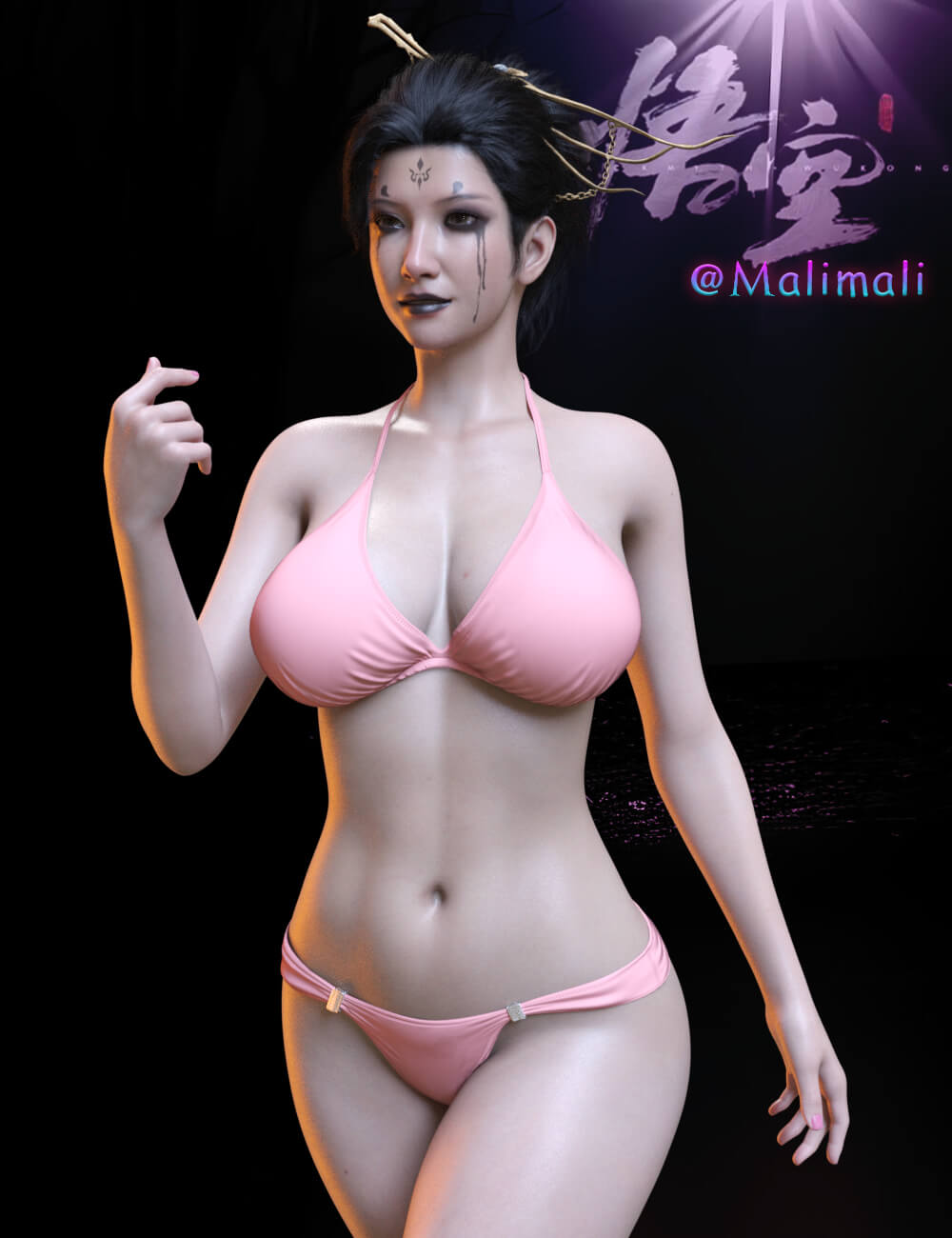 Fourth Sister for G9 - Daz Content by malimali