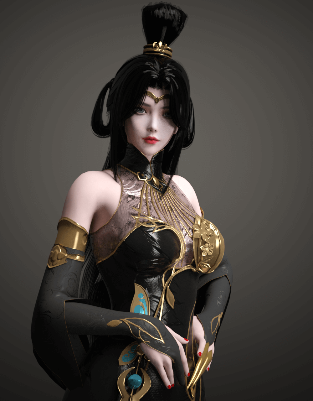 Perfect World Succuba 3D Render, Digital Art by malimali