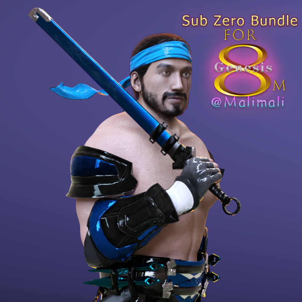 Sub Zero Bundle for G8M - Daz Content by malimali