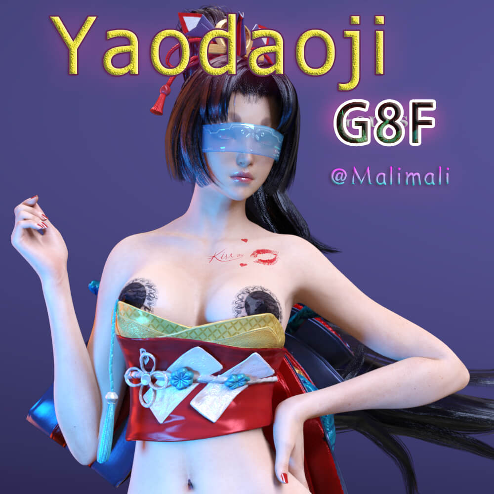Yaodoji for G8F - Daz Content by malimali