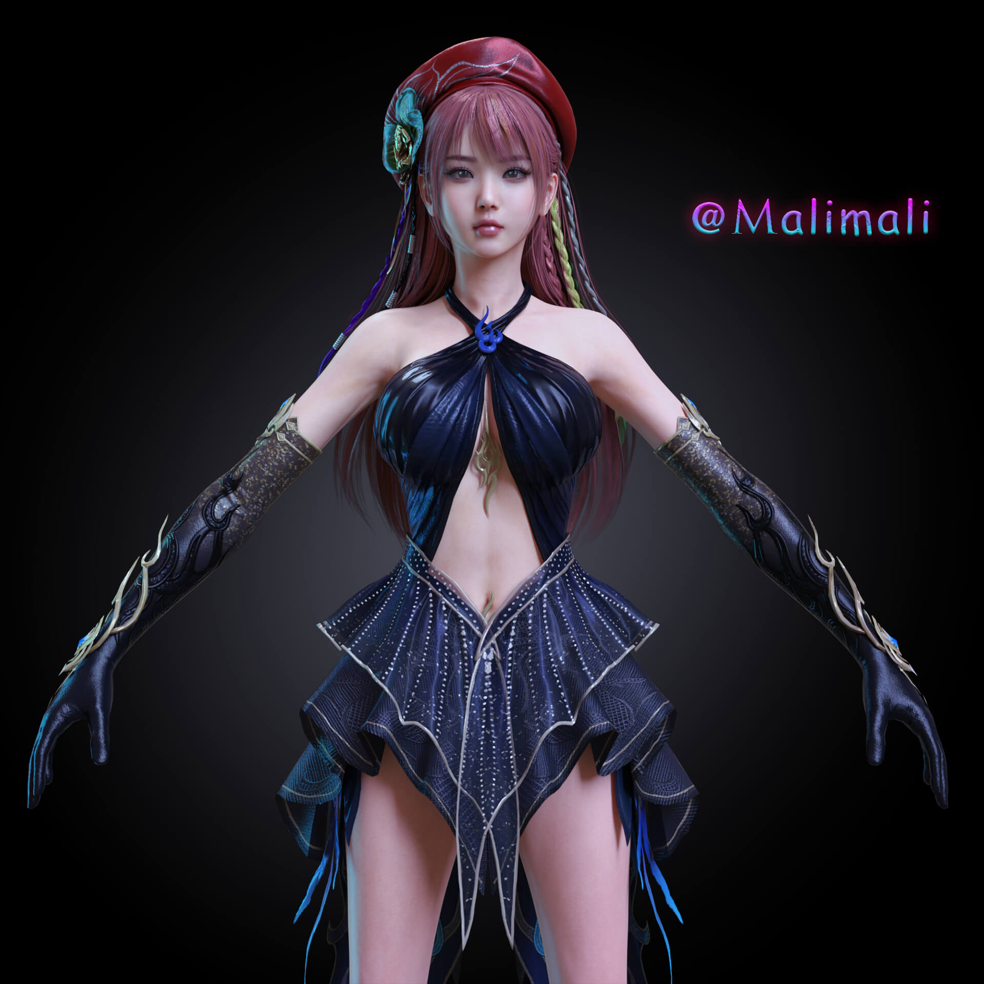 Zai Ji Bundle for G8F - Daz Content by malimali