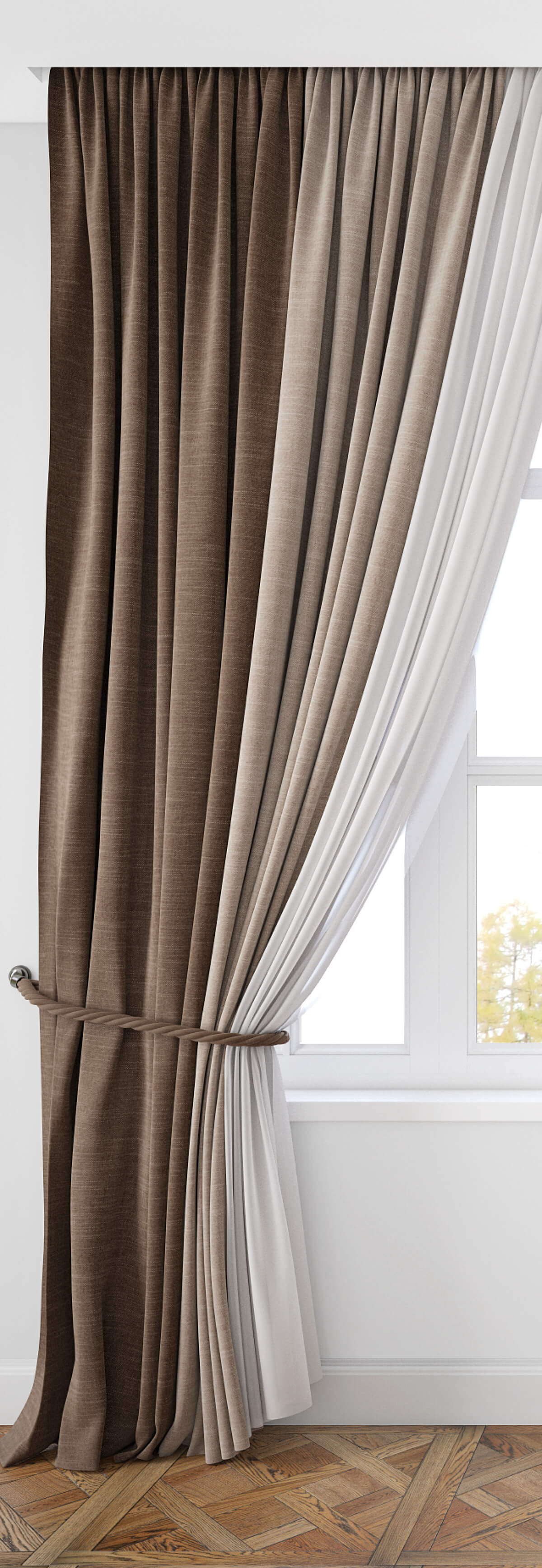 Curtain 01 Curtain - 3D Model by malkmen84