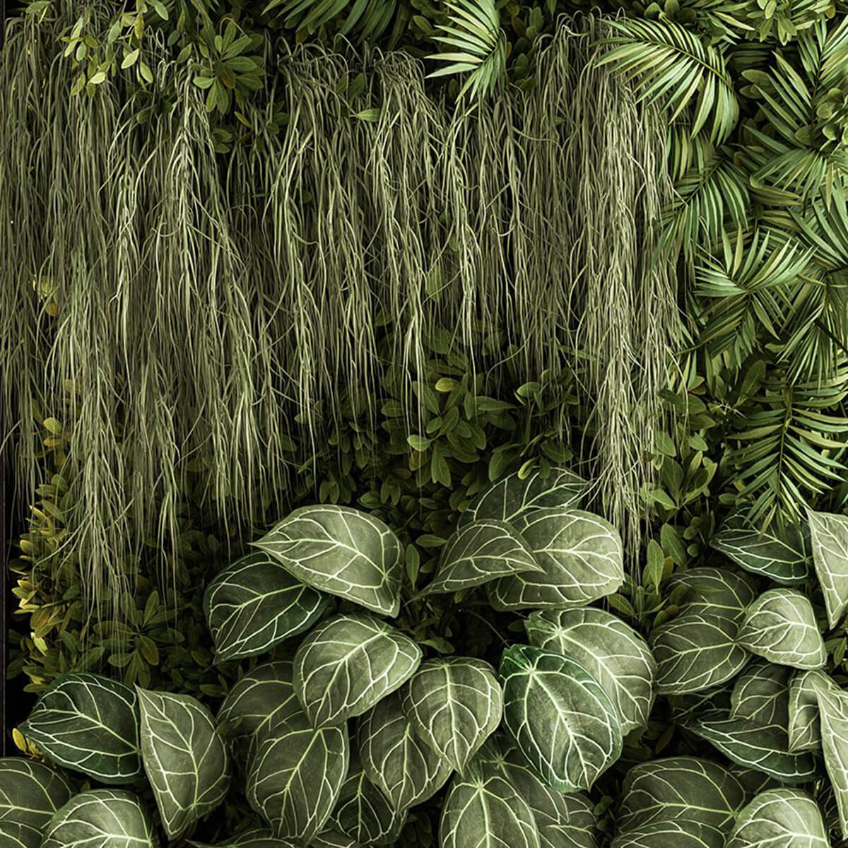 Vertical Garden Metal Frame - 3D Model by malkmen84