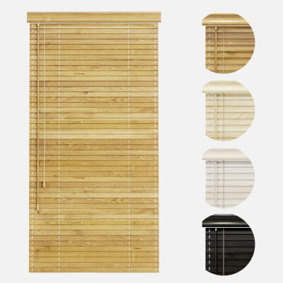 Wooden Blinds - 3D Model by malkmen84