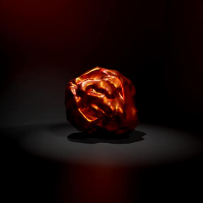 Unreal Metal Stone - 3D Model by mamadbeli
