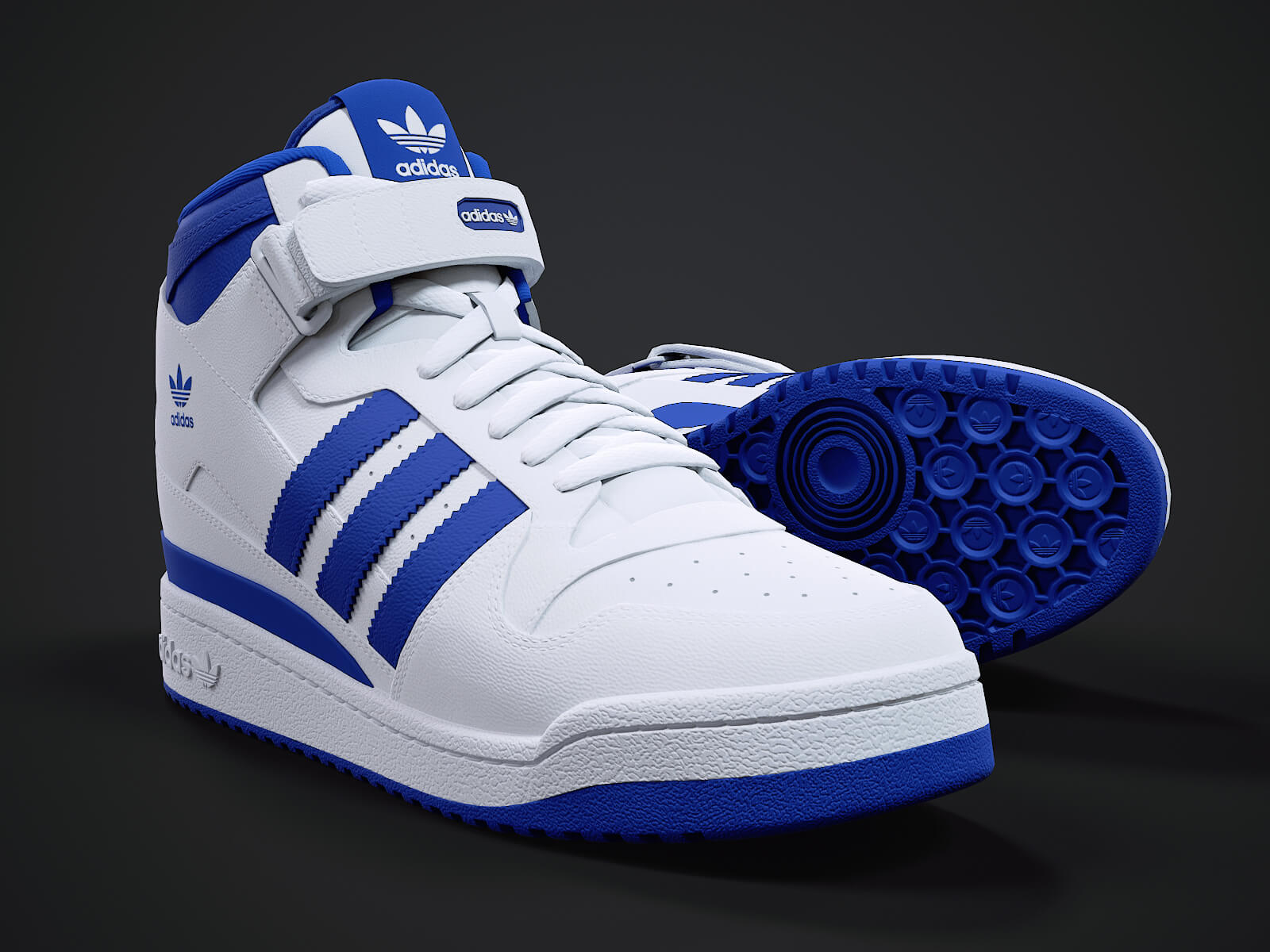 Adidas Forum Sneaker PBR Model 2 by manacards