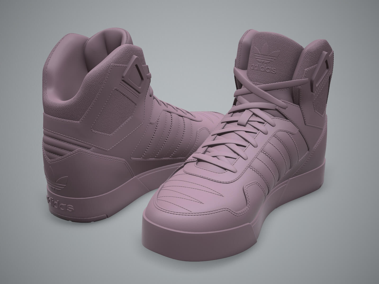 Adidas Zestra Sneaker - 3D Model by manacards