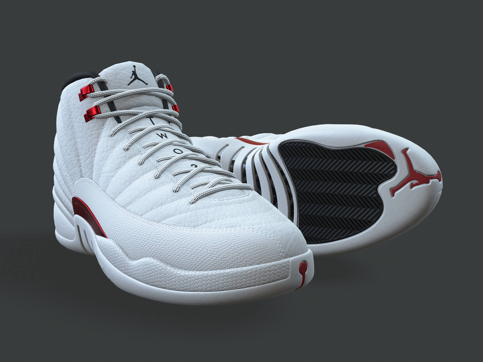 Air Jordan 12-Retro Sneaker PBR Model 2 by manacards