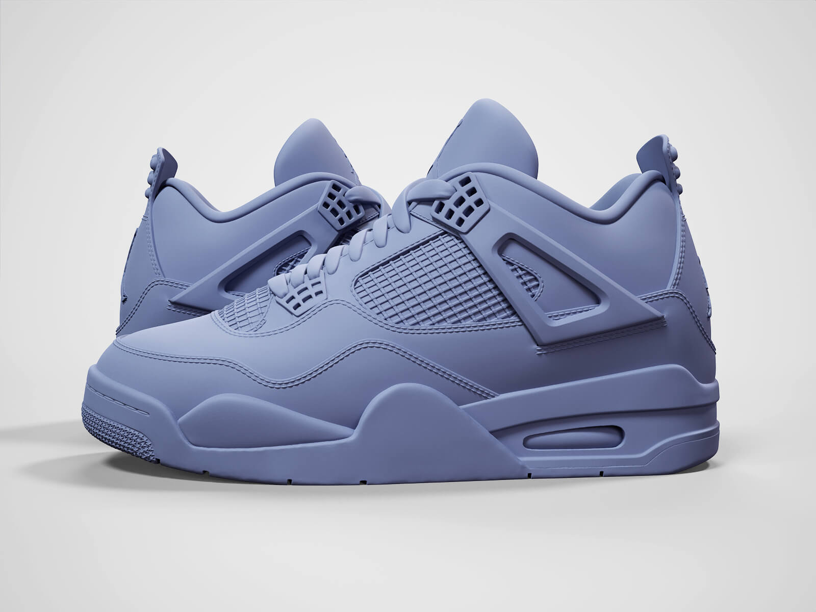 Air Jordan4-Retro Sneaker 3D Printable by manacards