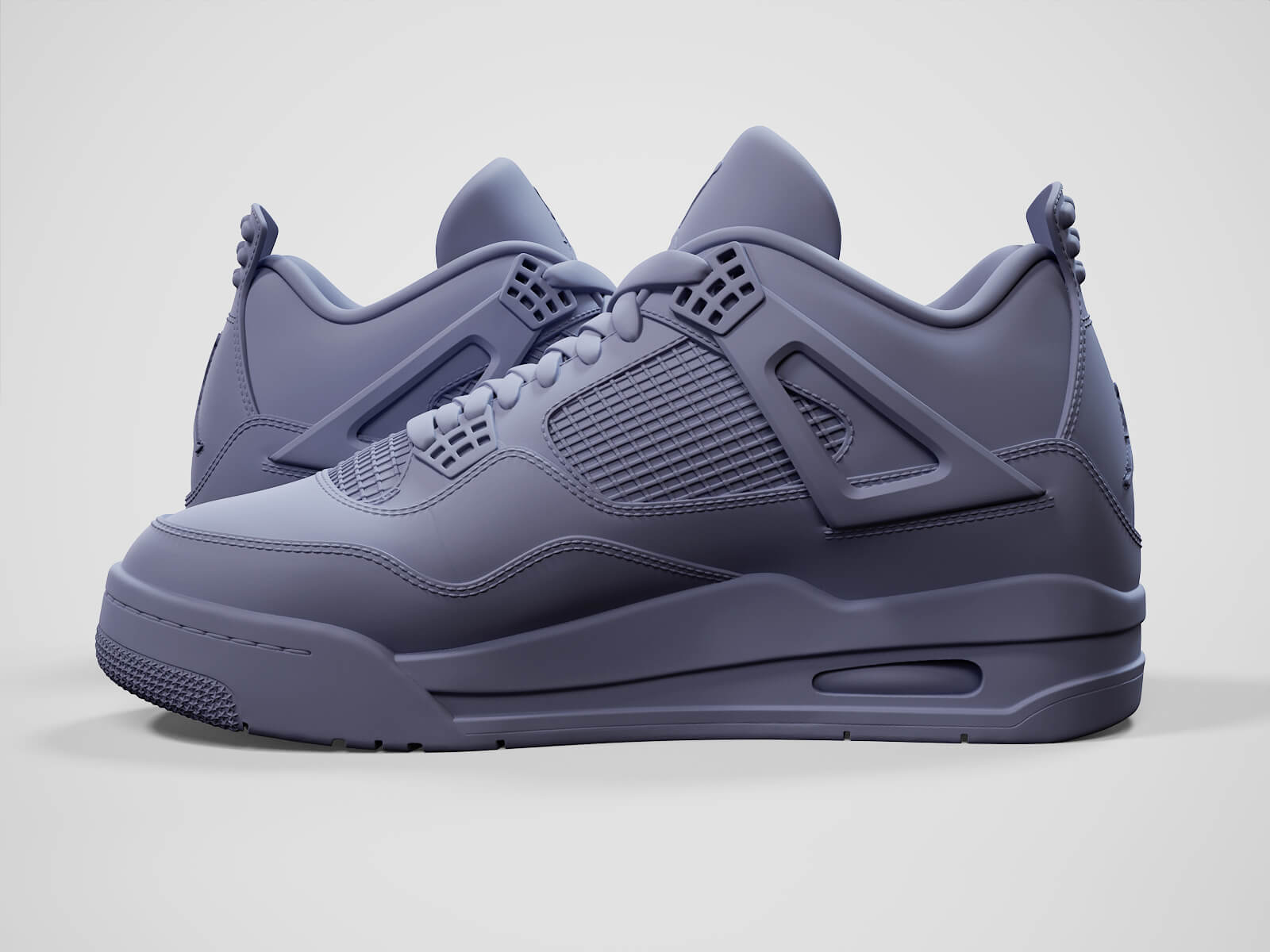 Air Jordan4-Retro Sneaker 3D Printable by manacards
