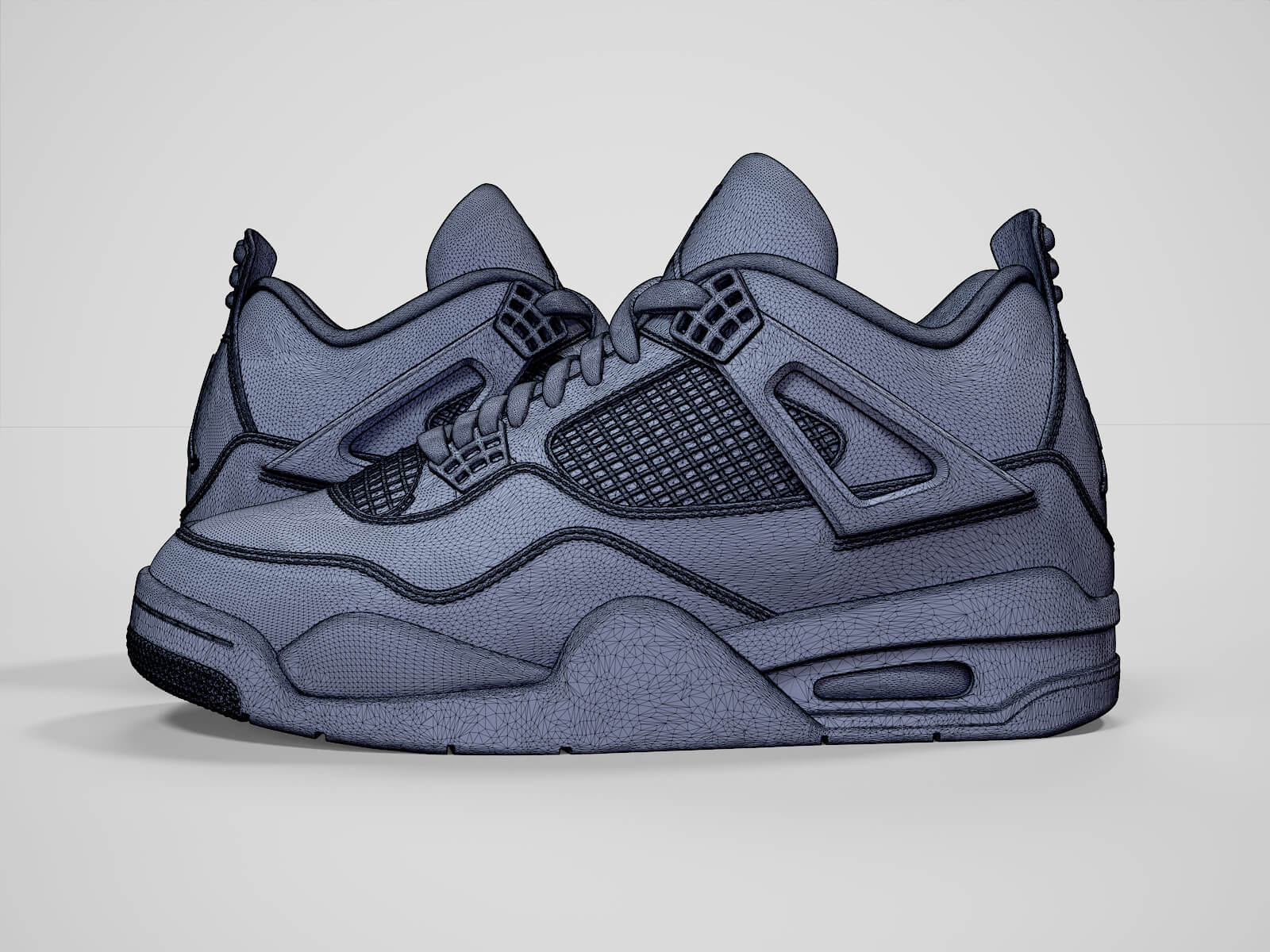 Air Jordan4-Retro Sneaker 3D Printable by manacards