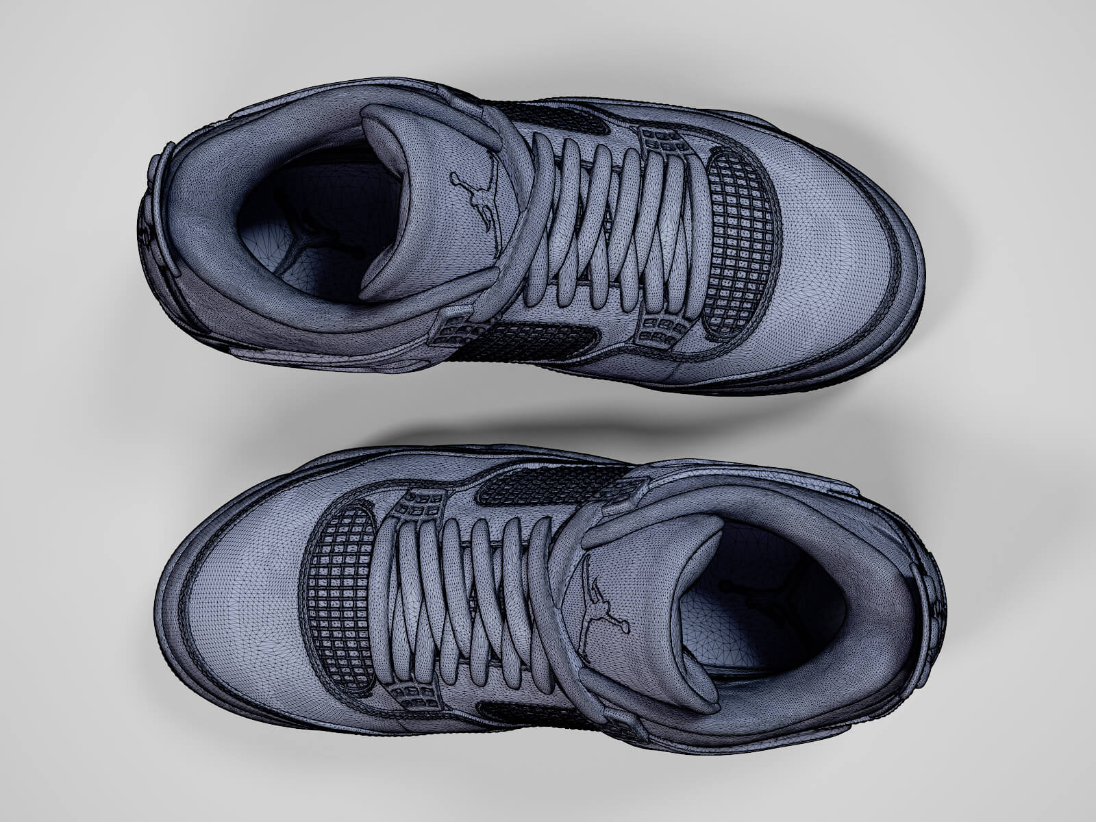 Air Jordan4-Retro Sneaker 3D Printable by manacards