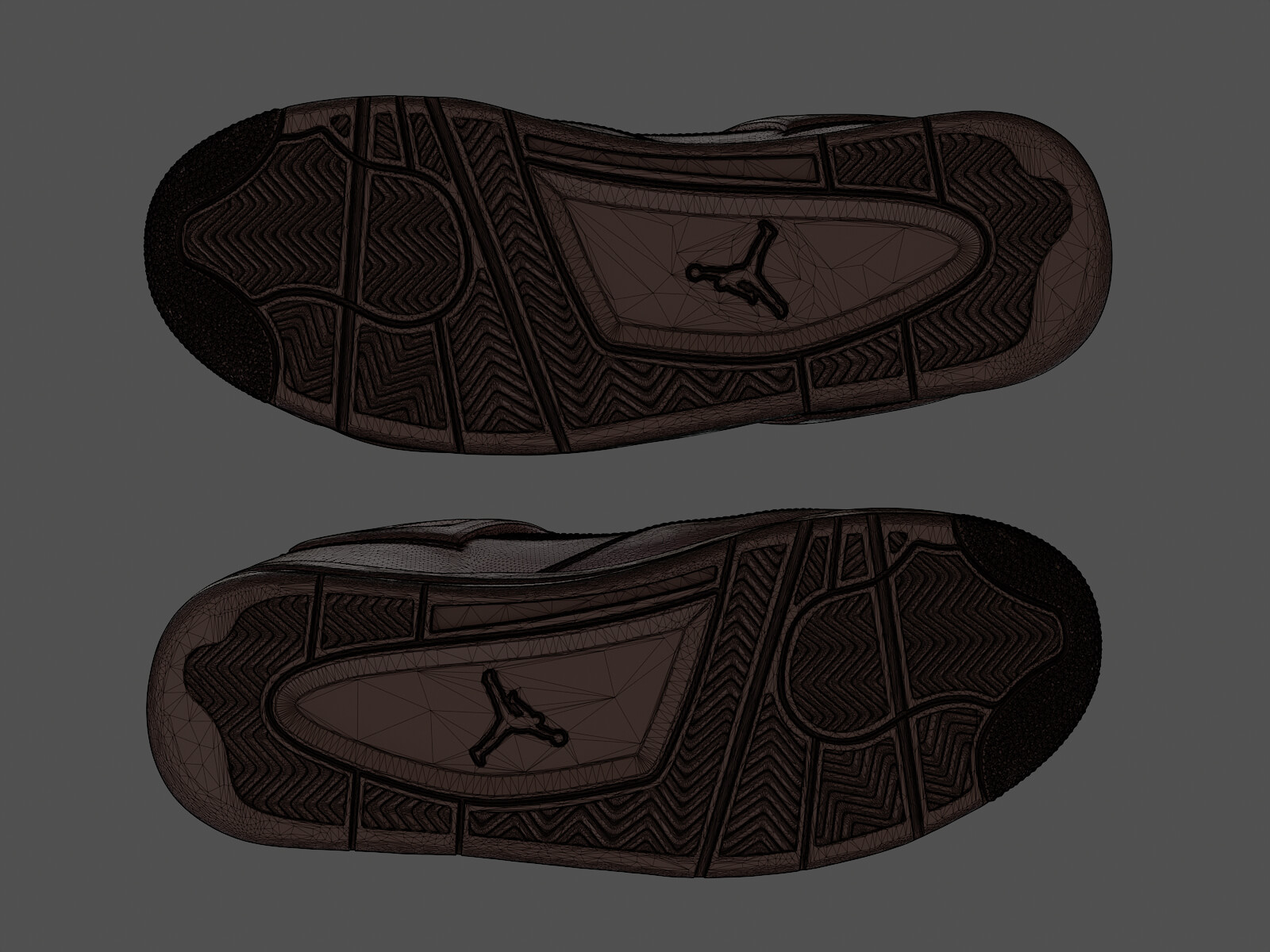 Air Jordan4-Retro Sneaker-V2-3D Printable 3D Print Model by manacards