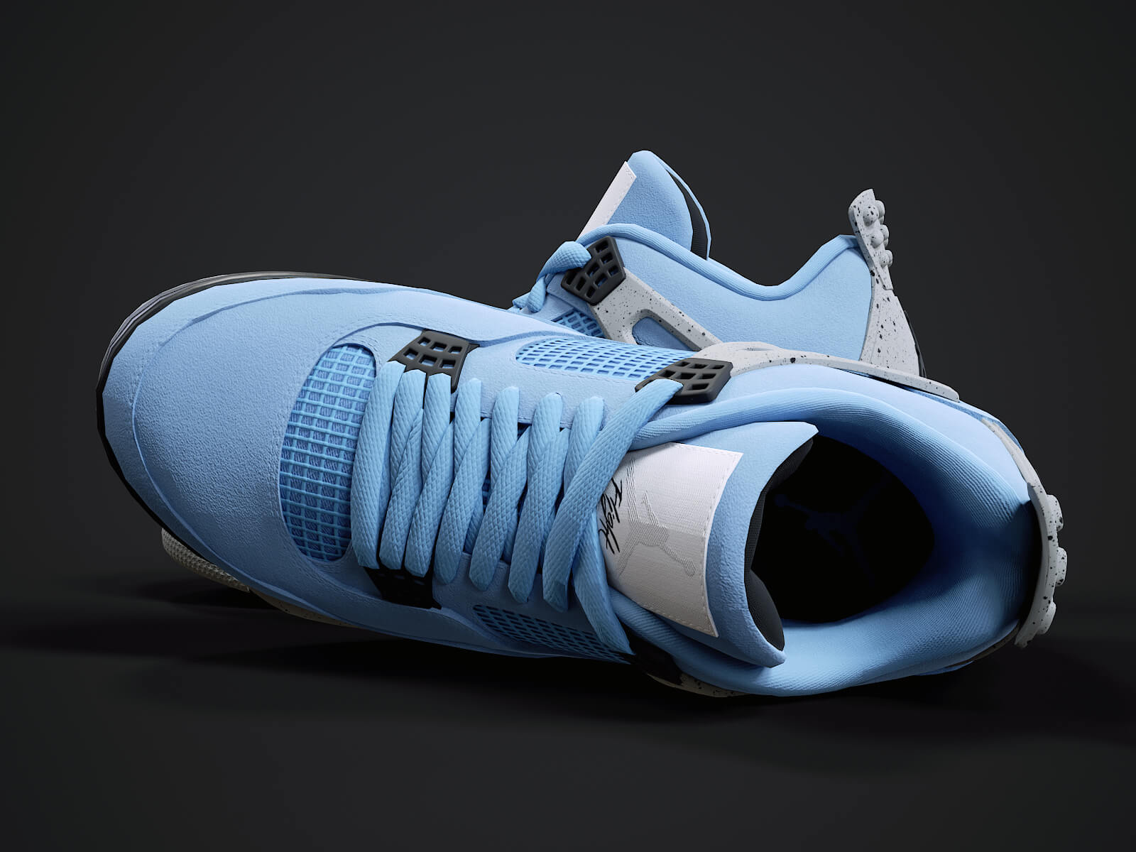 Air Jordan4-Retro Sneaker-V2 PBR Model 2 by manacards