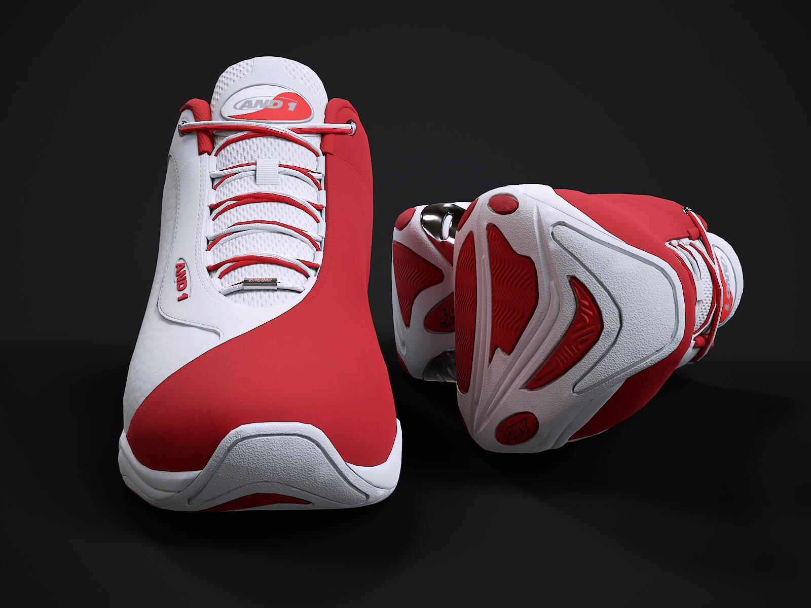 And1 Tai-Chi Sneaker PBR Model by manacards