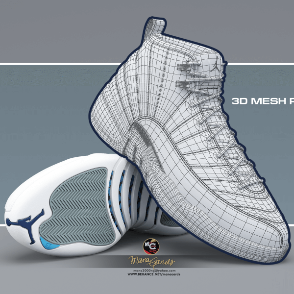 3d sneakers vizAir-Jordan 1-retro 3D Render | RenderHub Gallery