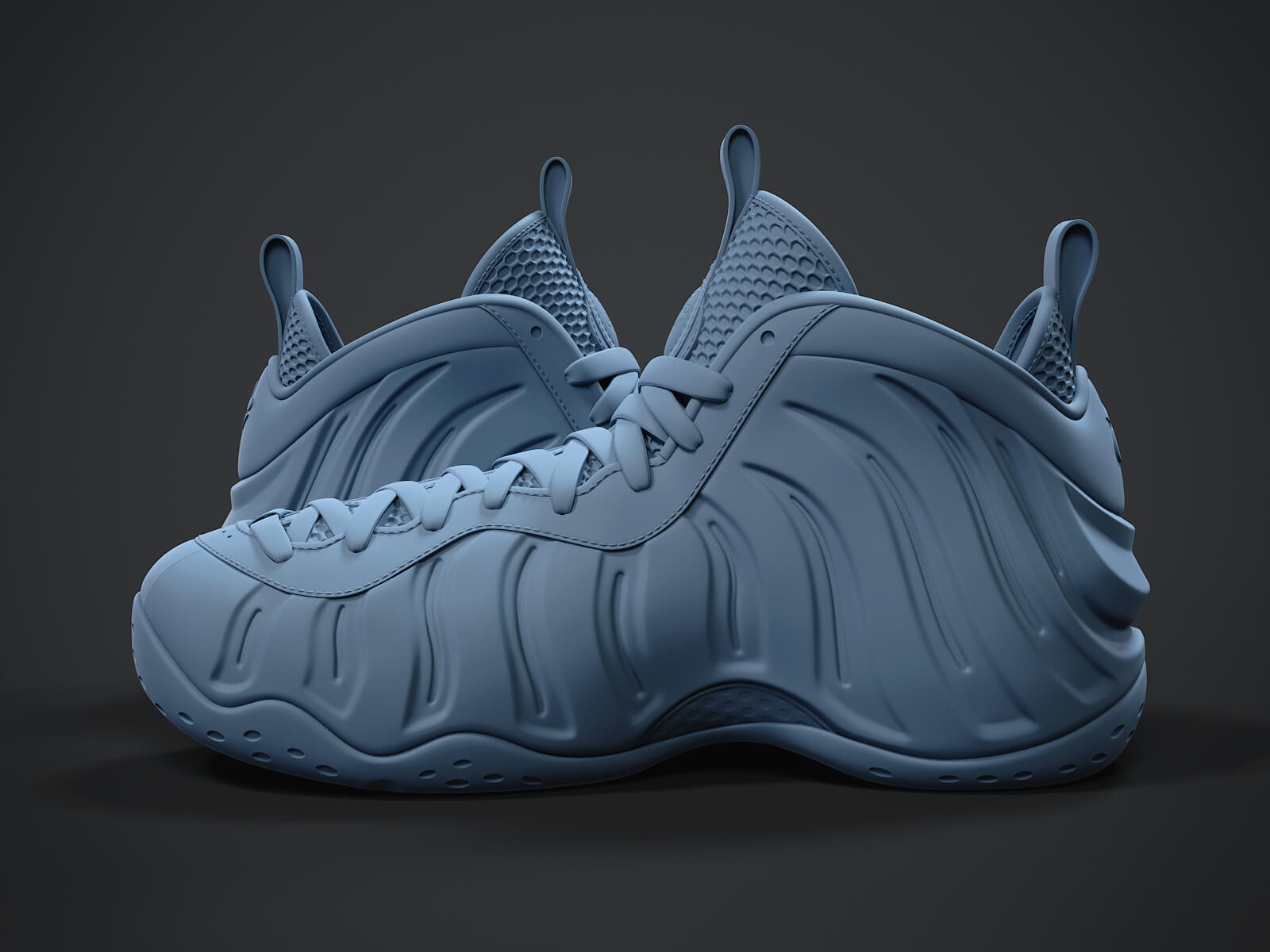 Nike Air Foamposite 1-3D Printable 3D Model by manacards