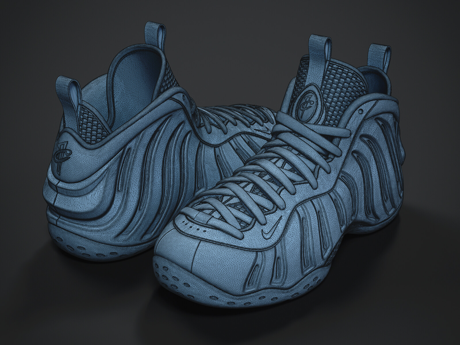 Nike Air Foamposite 1-3D Printable 3D Model by manacards