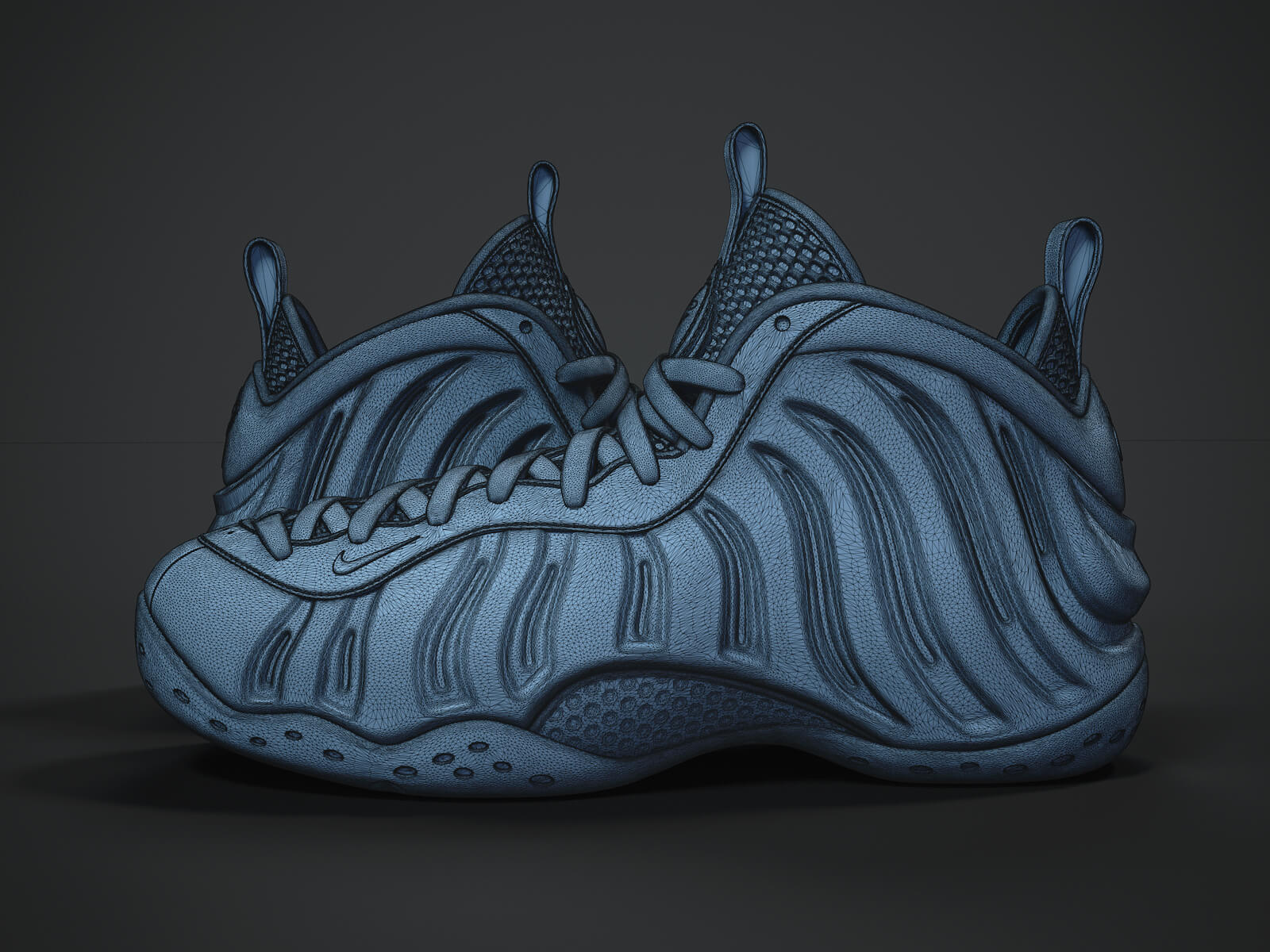 Nike Air Foamposite 1-3D Printable 3D Model by manacards