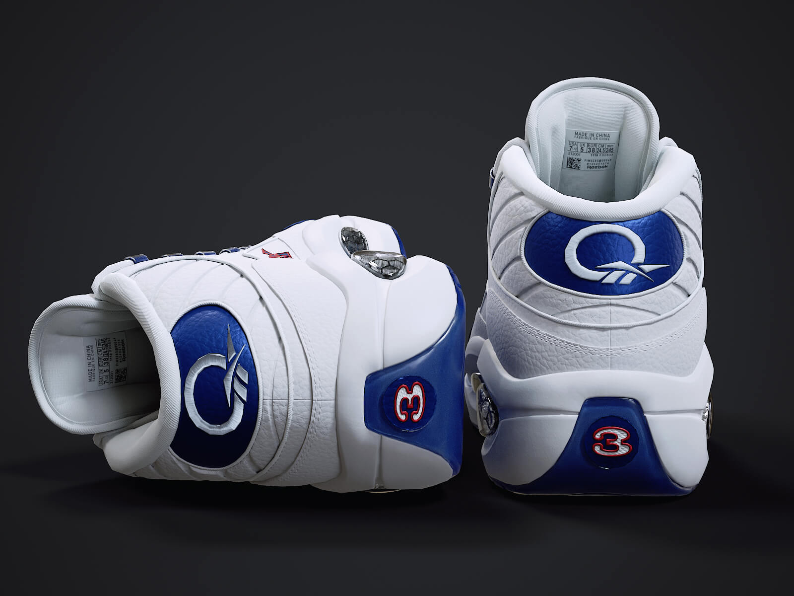 Reebok Question Sneaker 2-PBR Model by manacards
