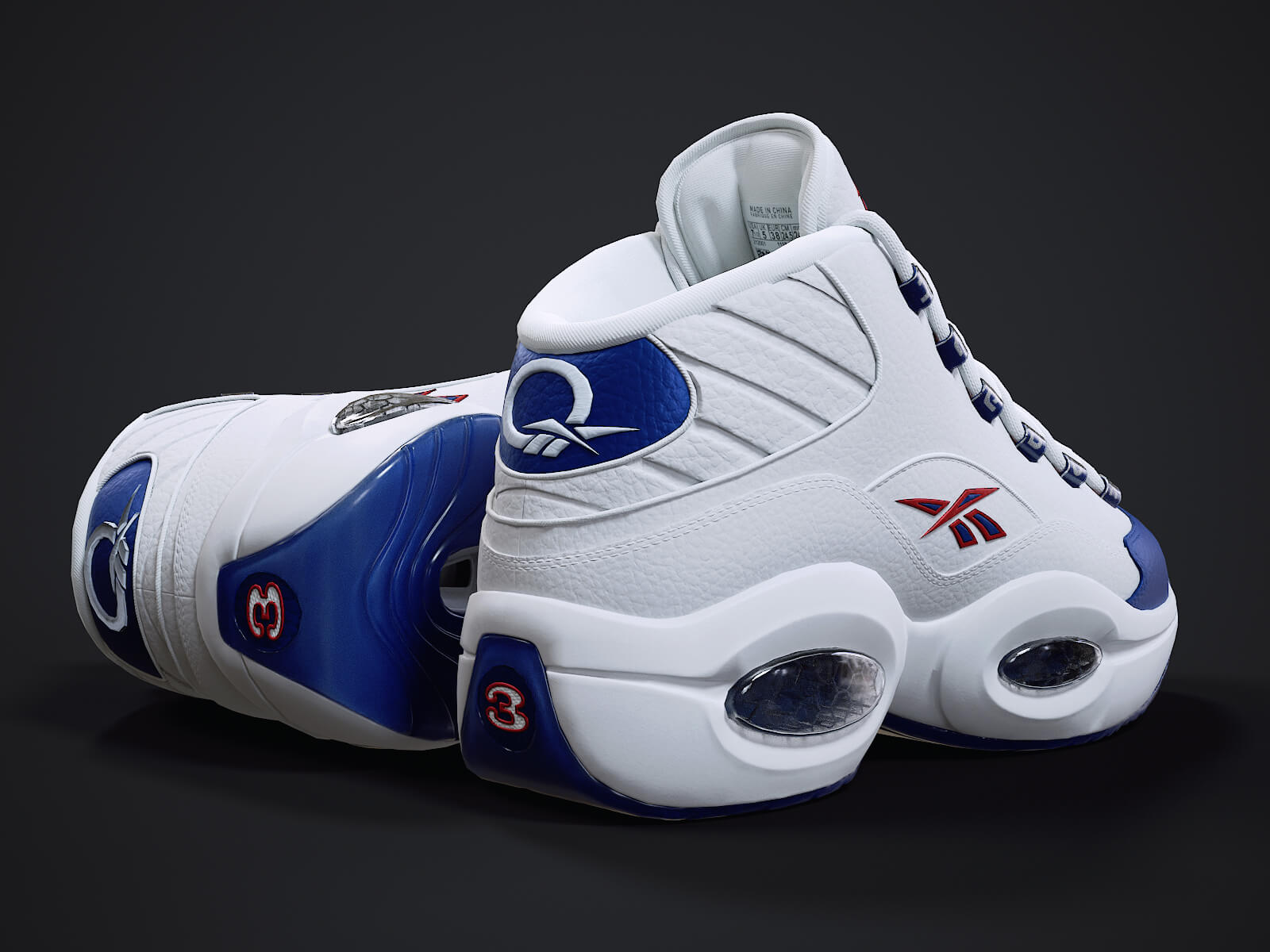 Reebok Question Sneaker 2-PBR Model by manacards