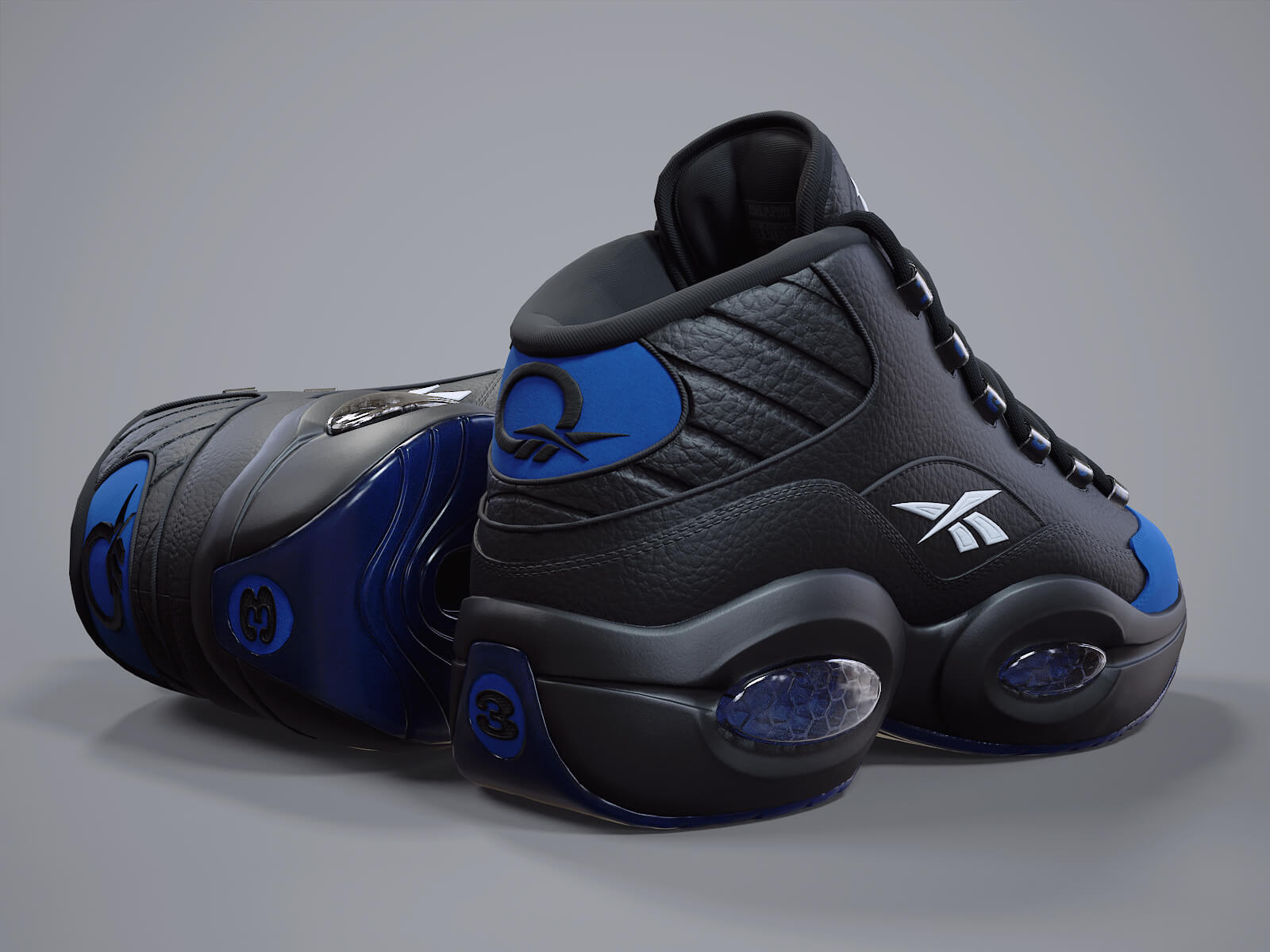 Reebok Question Sneaker 3-PBR Model by manacards