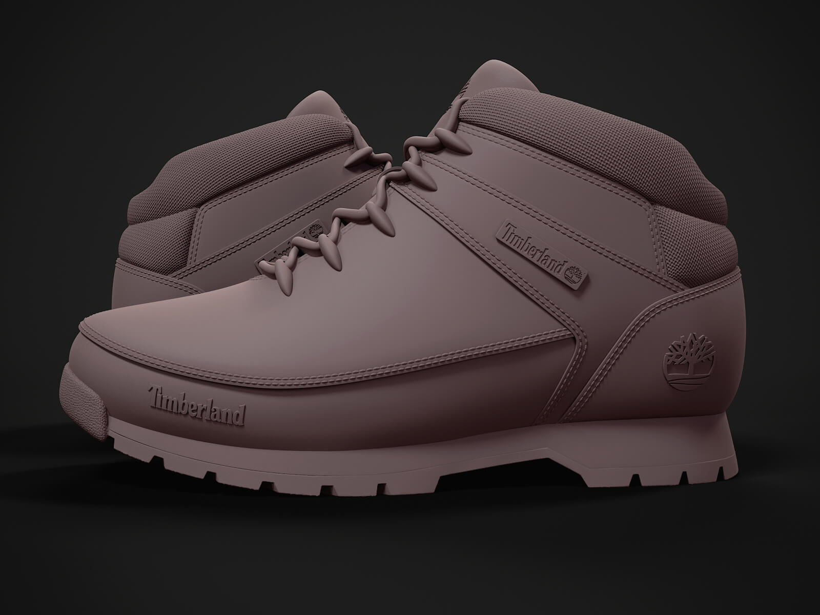 Timberland Euro Sprint Hiker Boot-3D Printable 3D Print Model by manacards