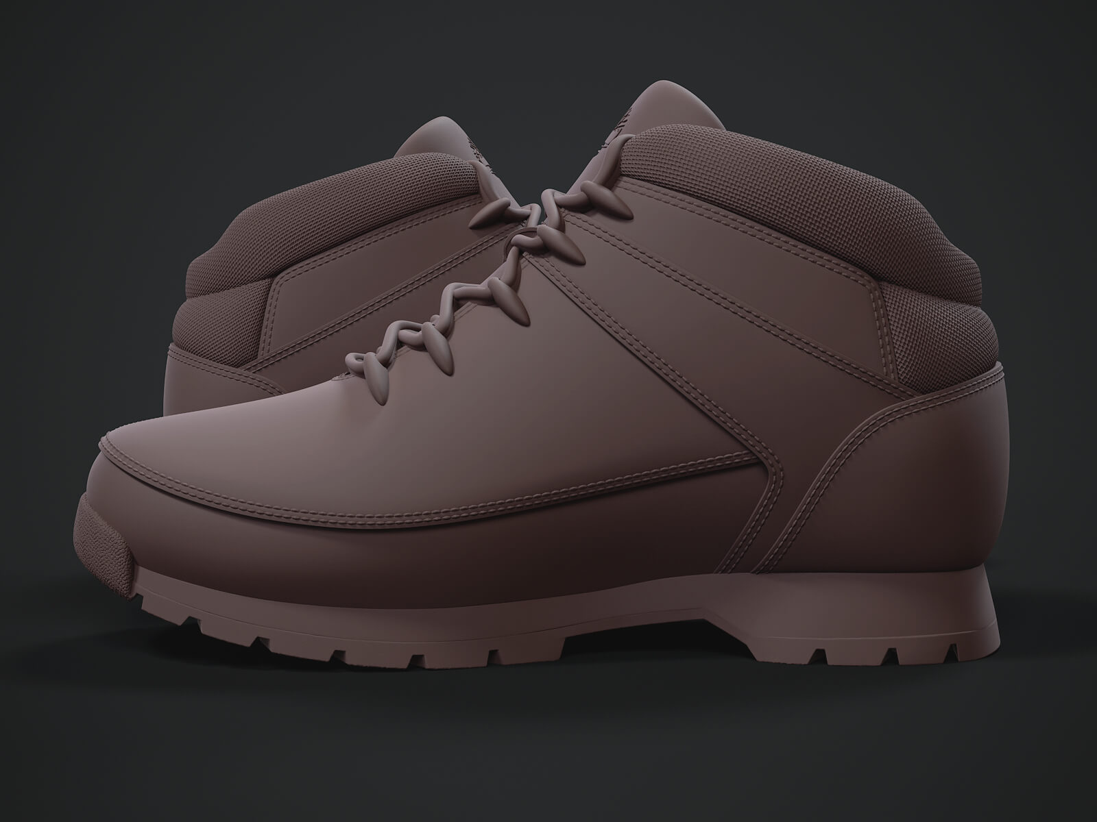Timberland Euro Sprint Hiker Boot-3D Printable 3D Print Model by manacards