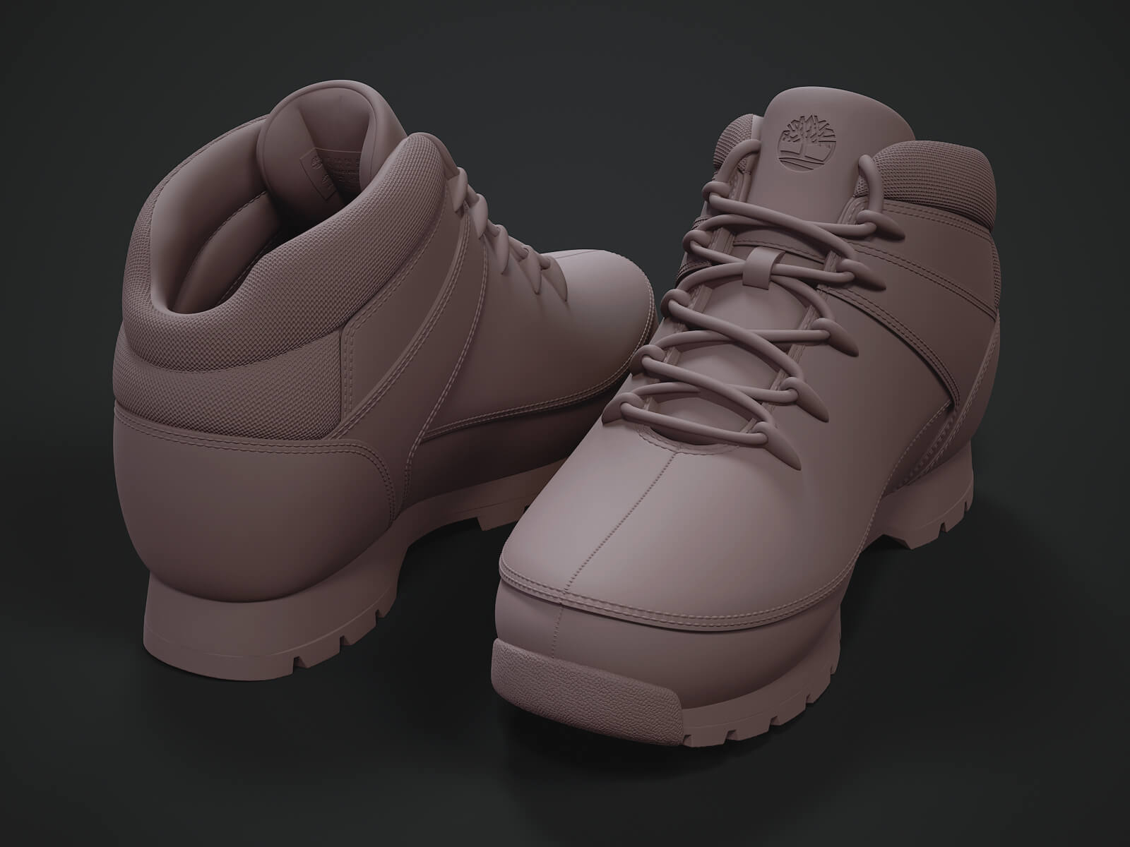 Timberland Euro Sprint Hiker Boot-3D Printable 3D Print Model by manacards