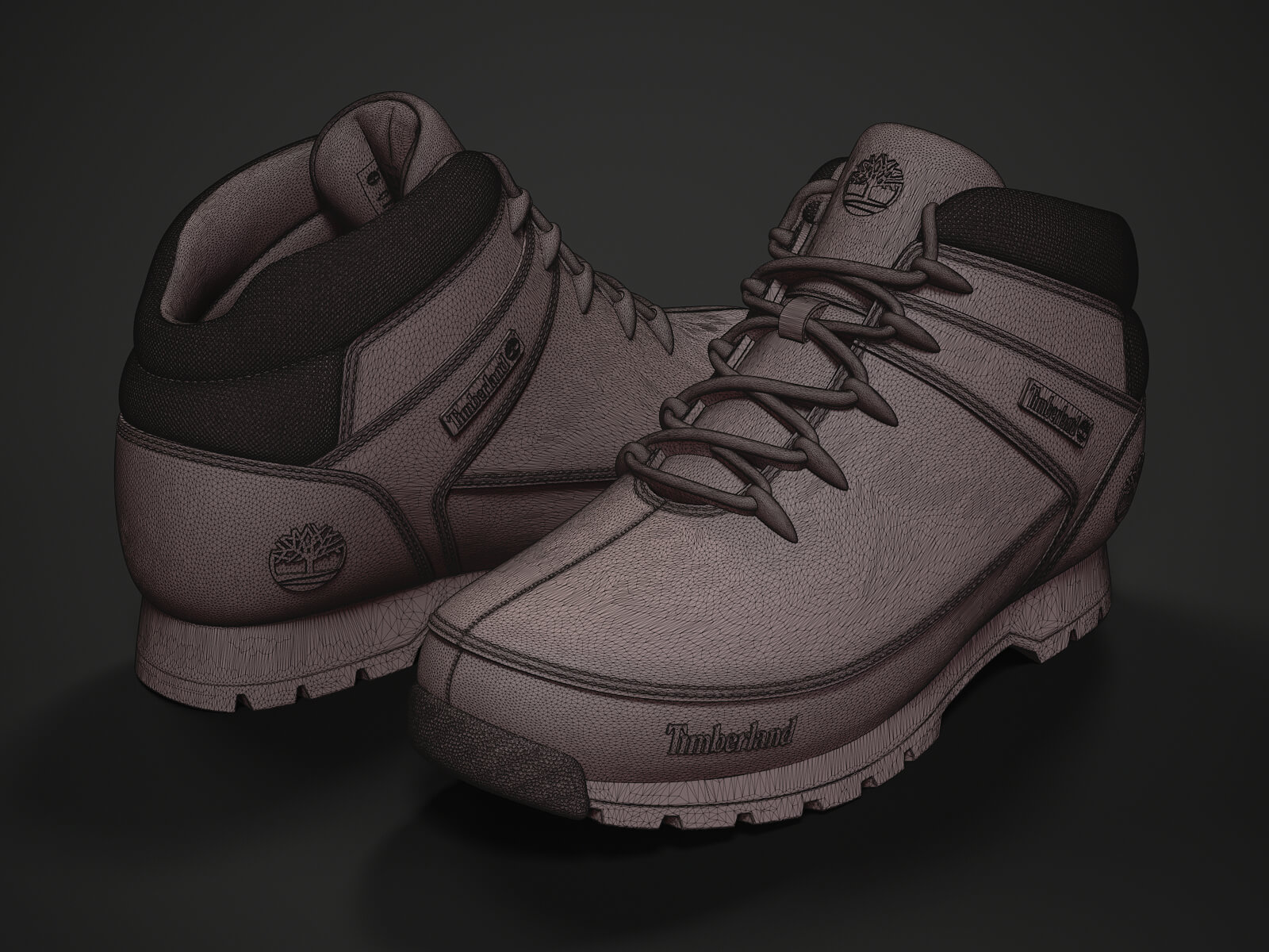 Timberland Euro Sprint Hiker Boot-3D Printable 3D Print Model by manacards
