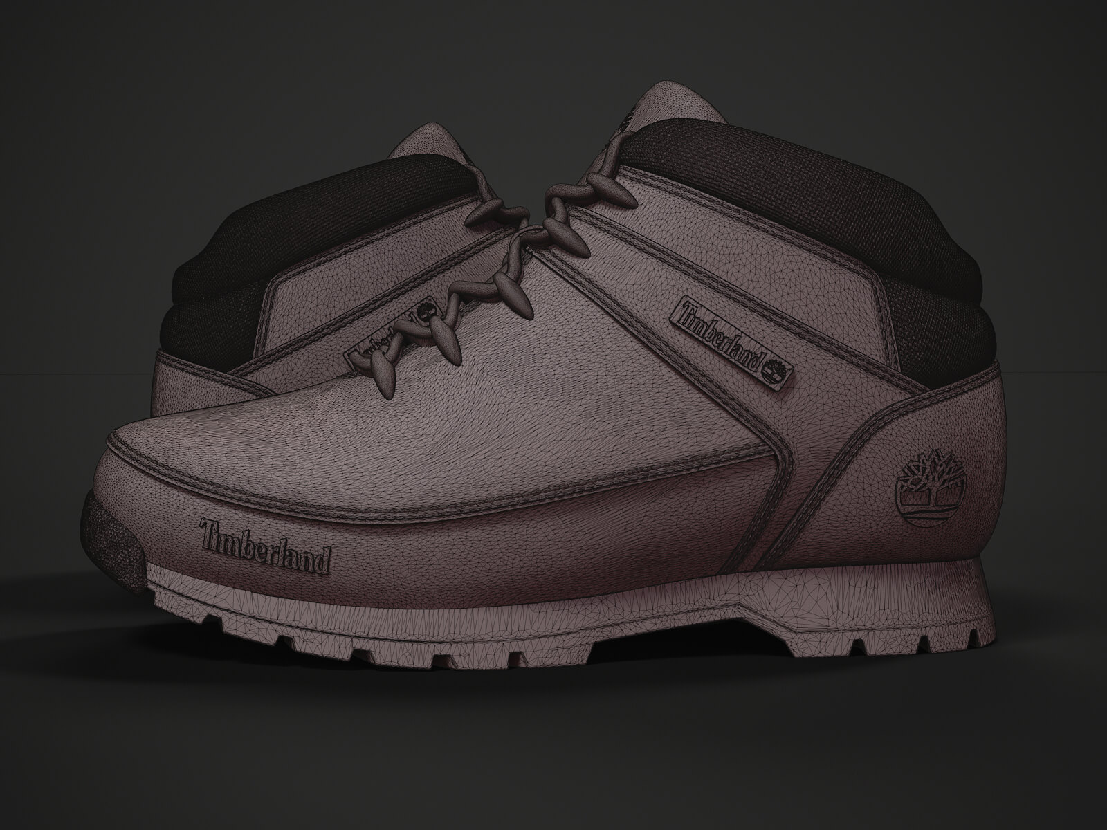Timberland Euro Sprint Hiker Boot-3D Printable 3D Print Model by manacards