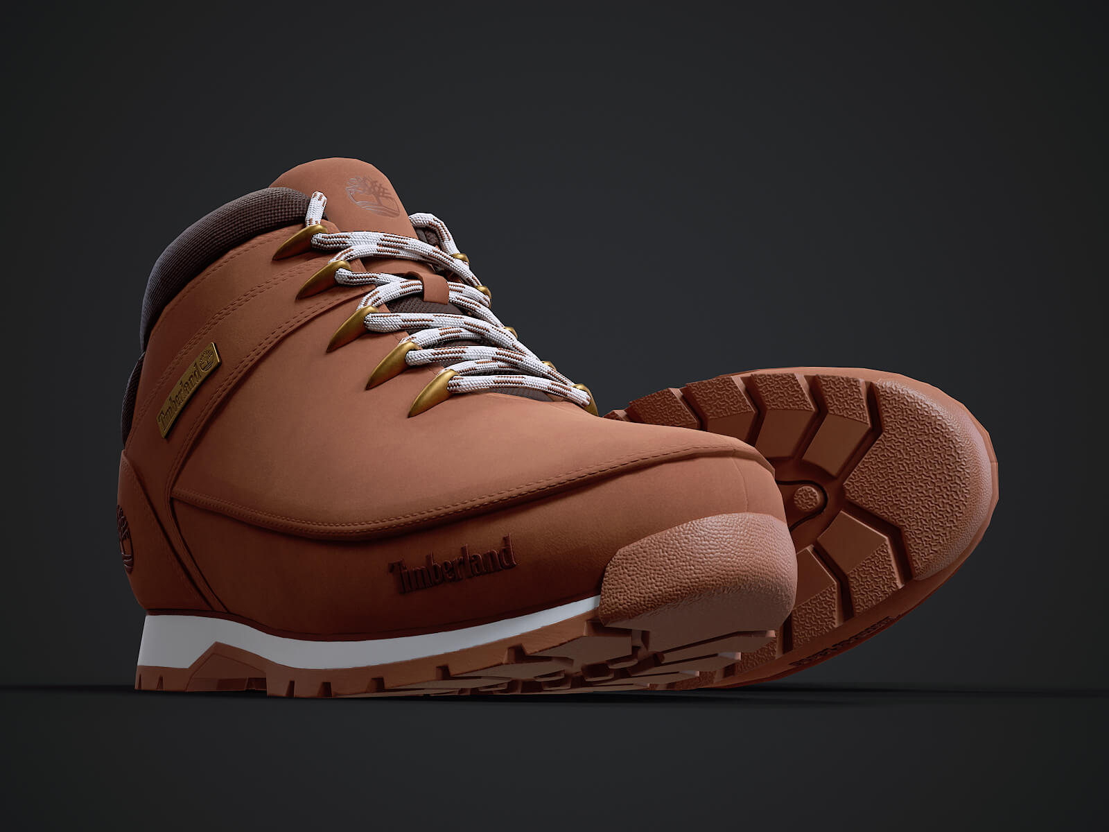 Timberland Eurosprint Hikerboot PBR Model by manacards
