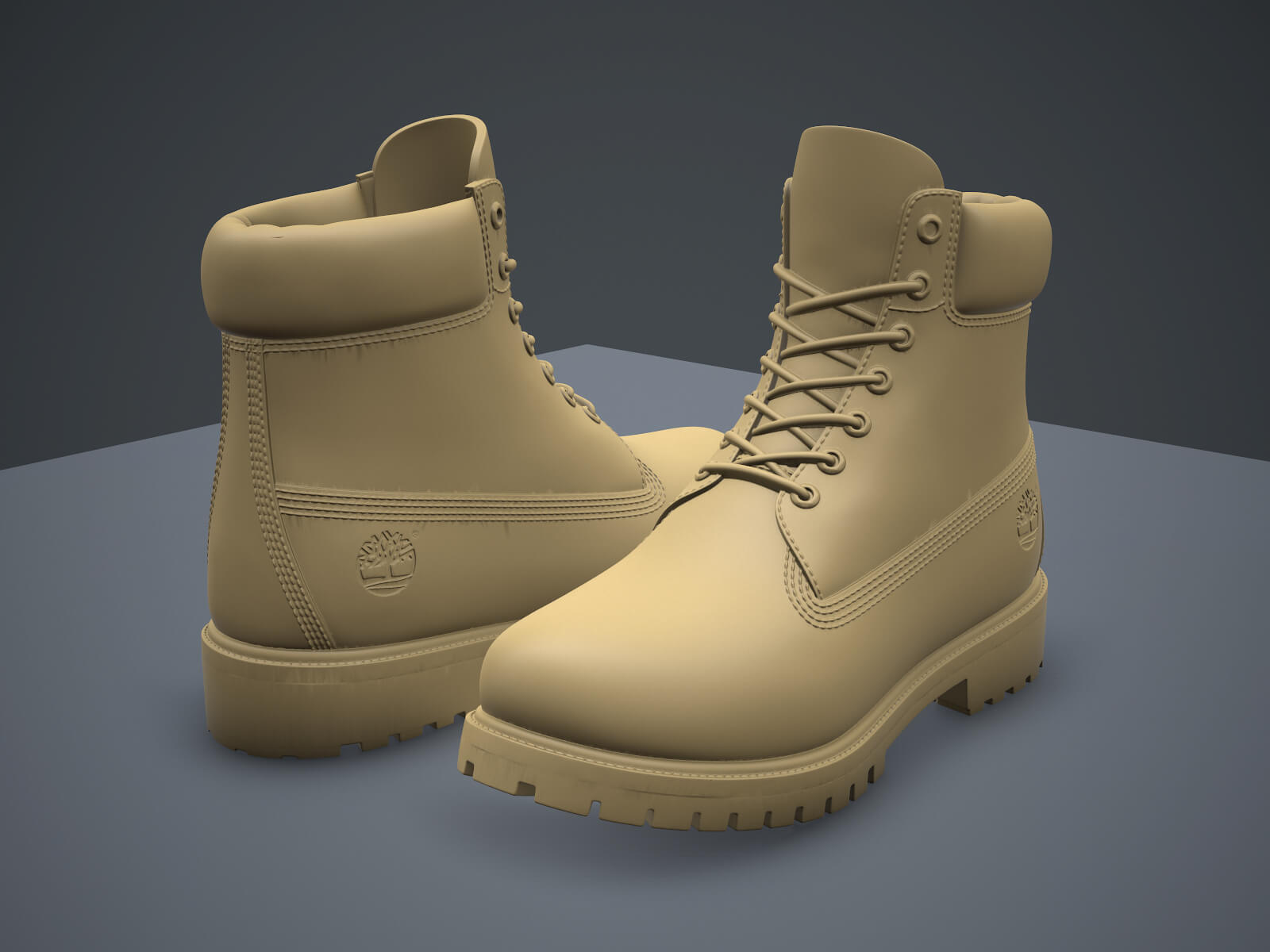 Timberland Premium 6-Inches Boots 3D Model by manacards