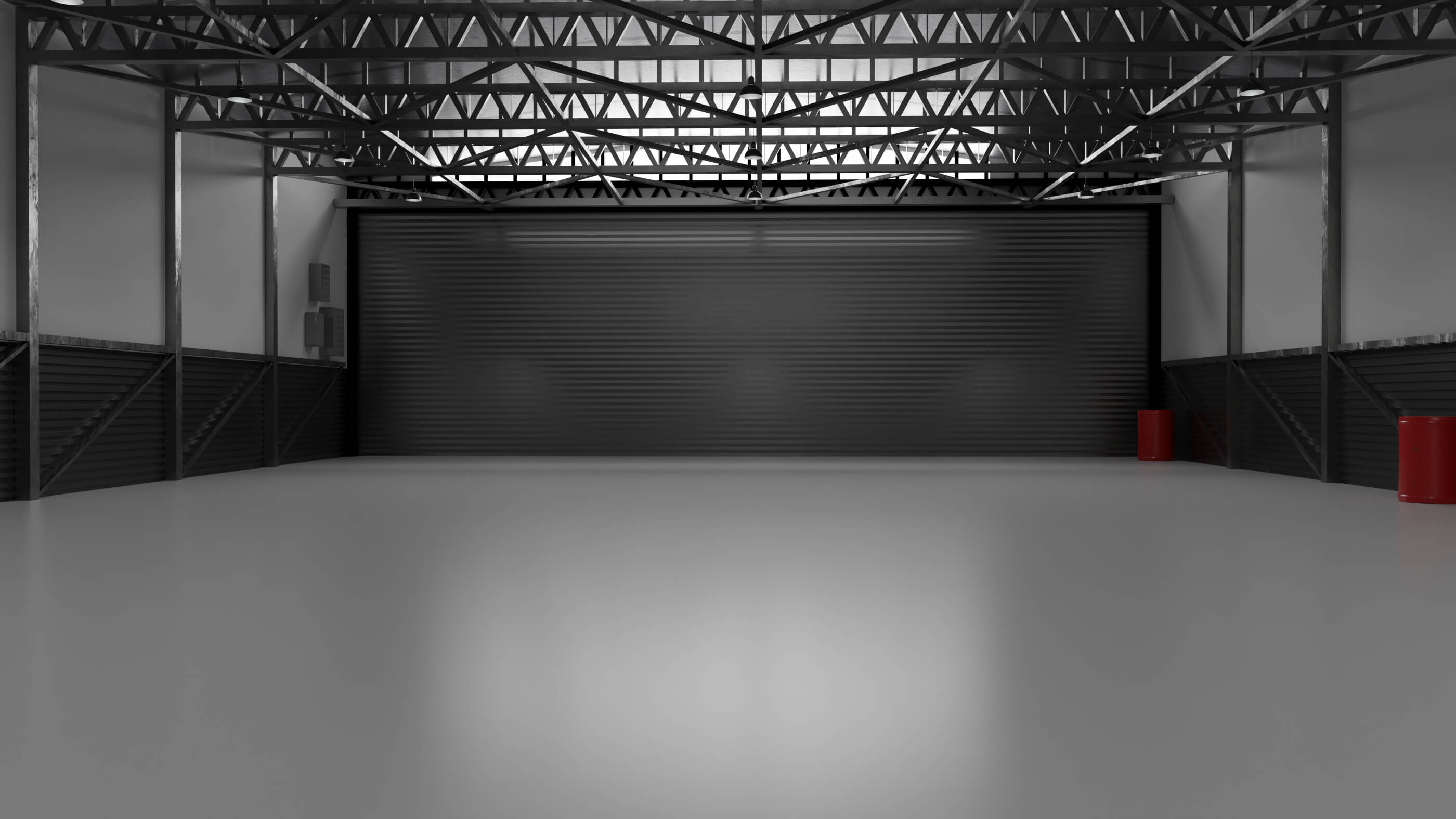 Hangar 3D Model by MaNgAz