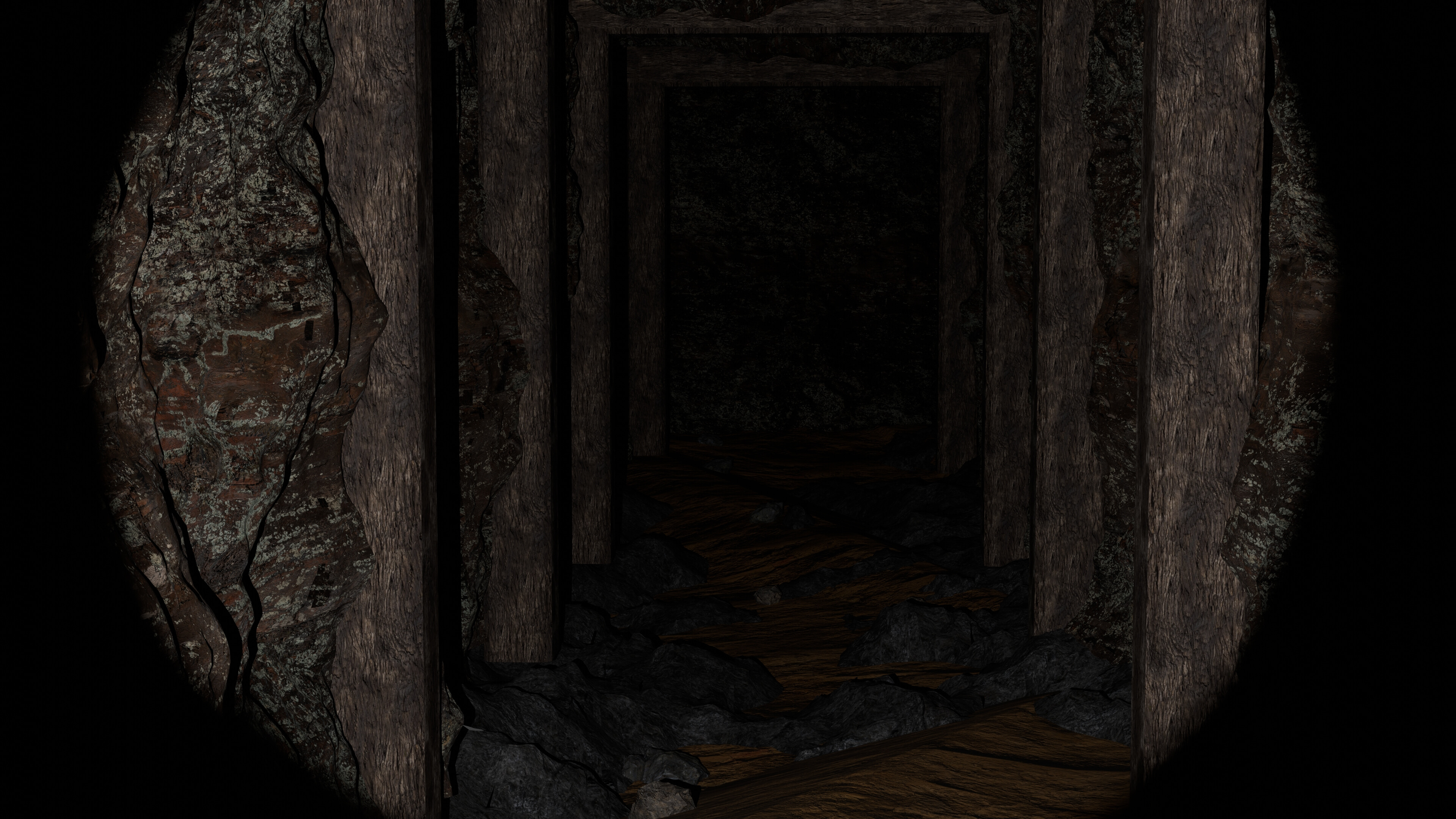 Old Cave Landscape - 3D Model by MaNgAz