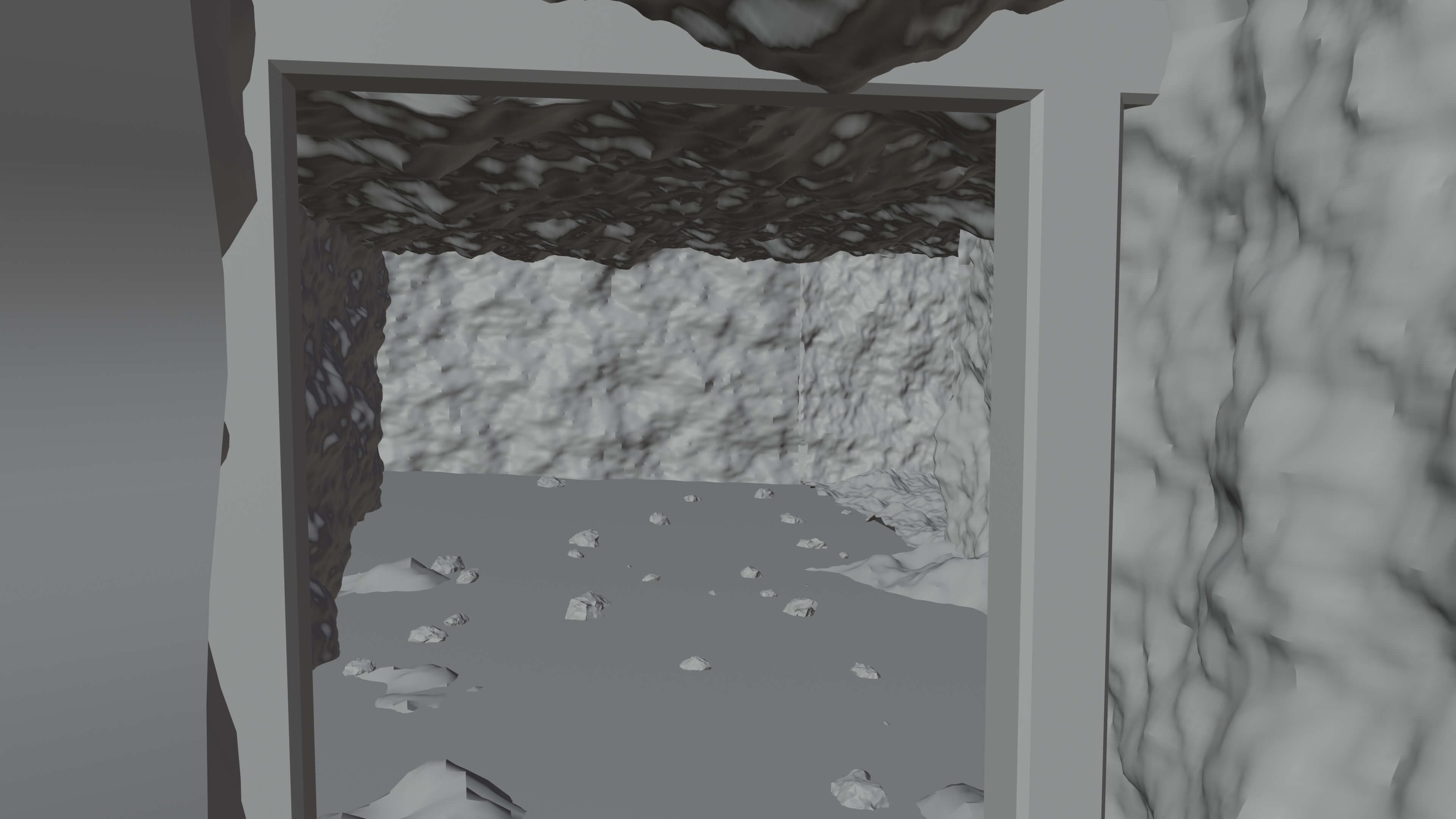 Old Cave Landscape - 3D Model by MaNgAz