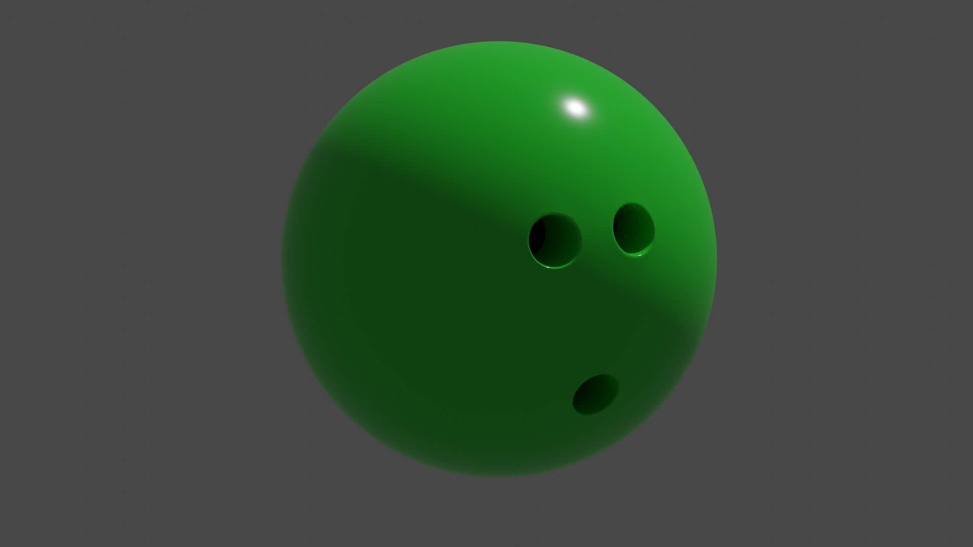 Ten Pin Bowling Ball - Free 3D Model by manikanta511
