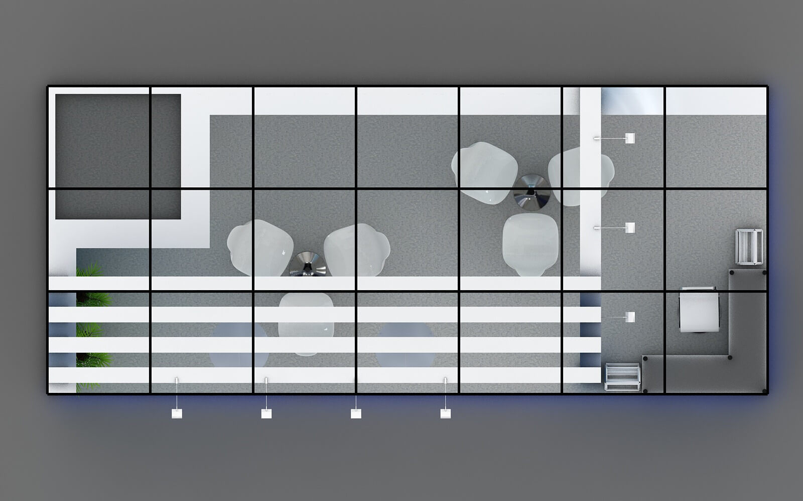 15.. Exhibition Stall (2 Sides Open) 3D Model by manishsingla1994