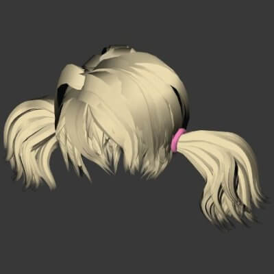 Hair - 3D Model by Manoel Alencar