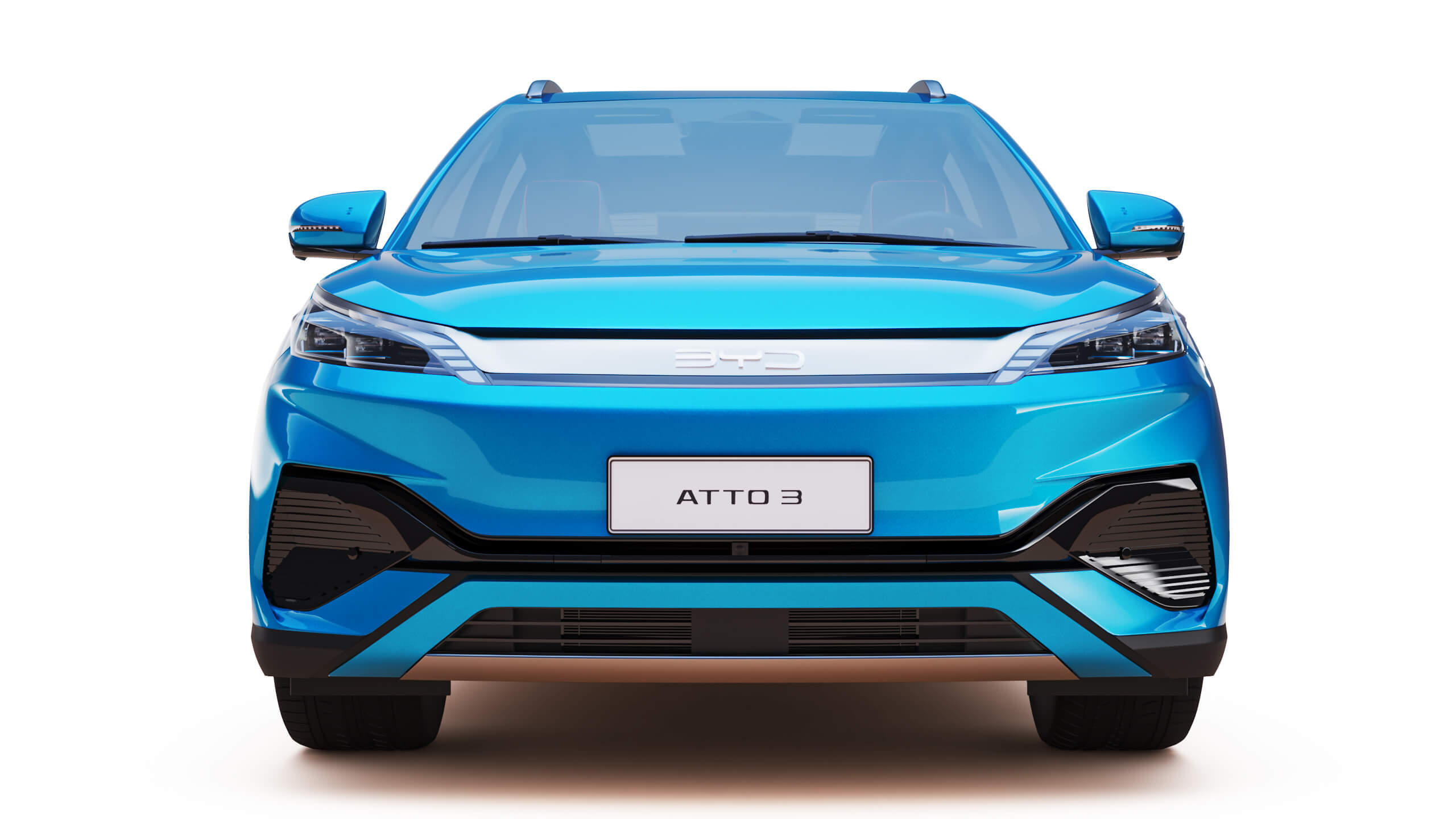 2023 BYD Atto 3 With Interior - 3D Model by MantangCG